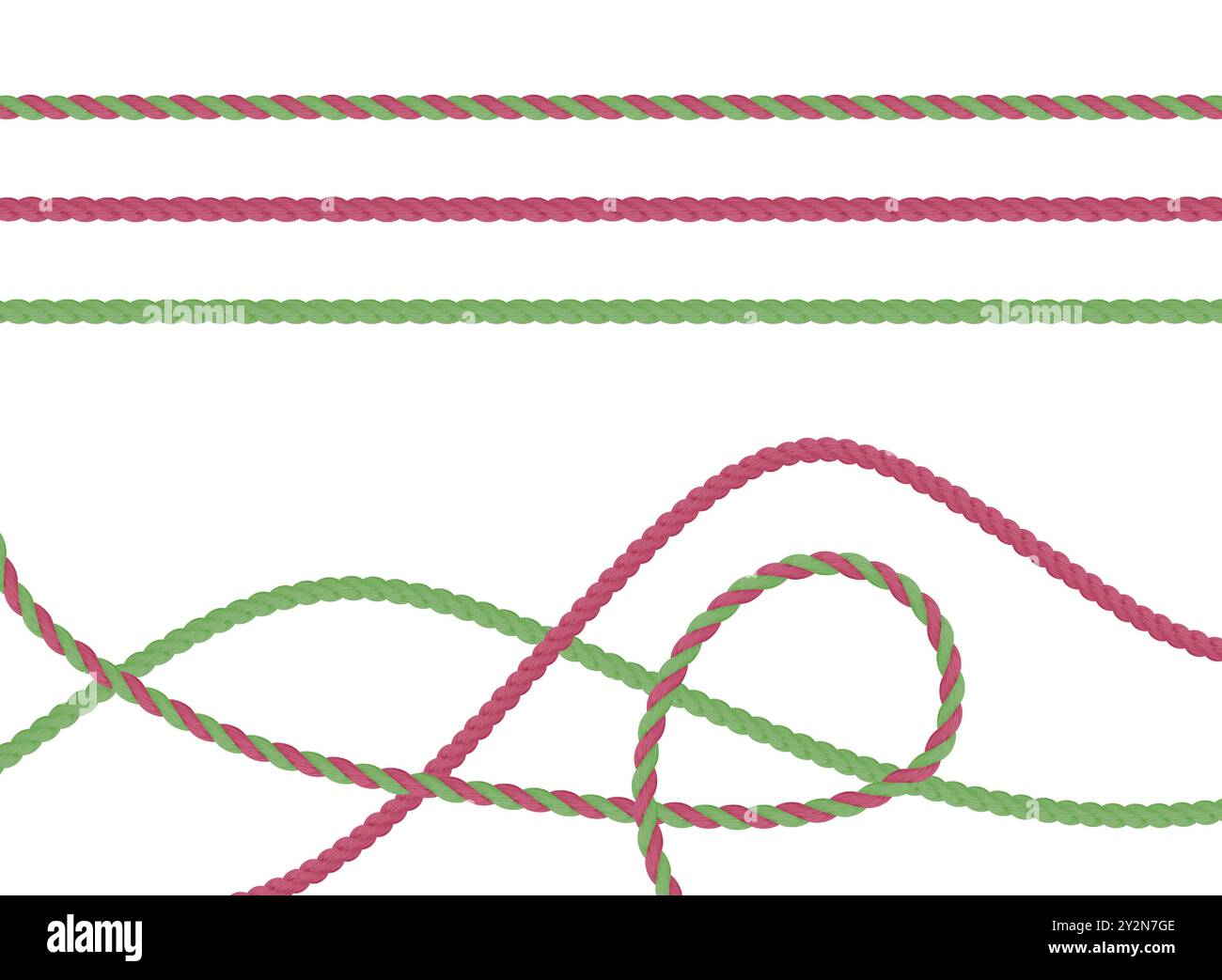 Jute threads Stock Vector Images - Alamy