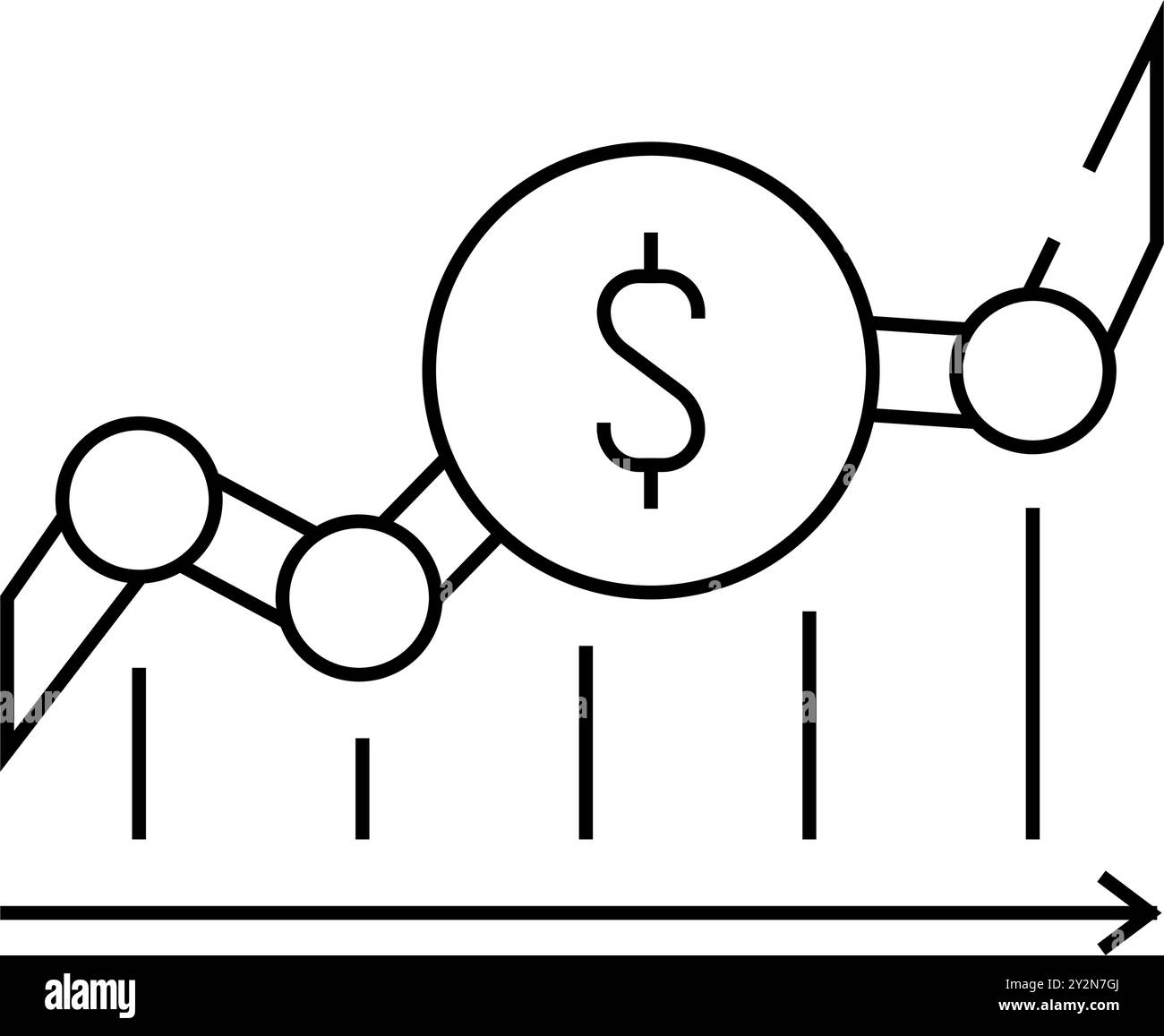 cash flow management business process line icon vector illustration Stock Vector Image & Art - Alamy