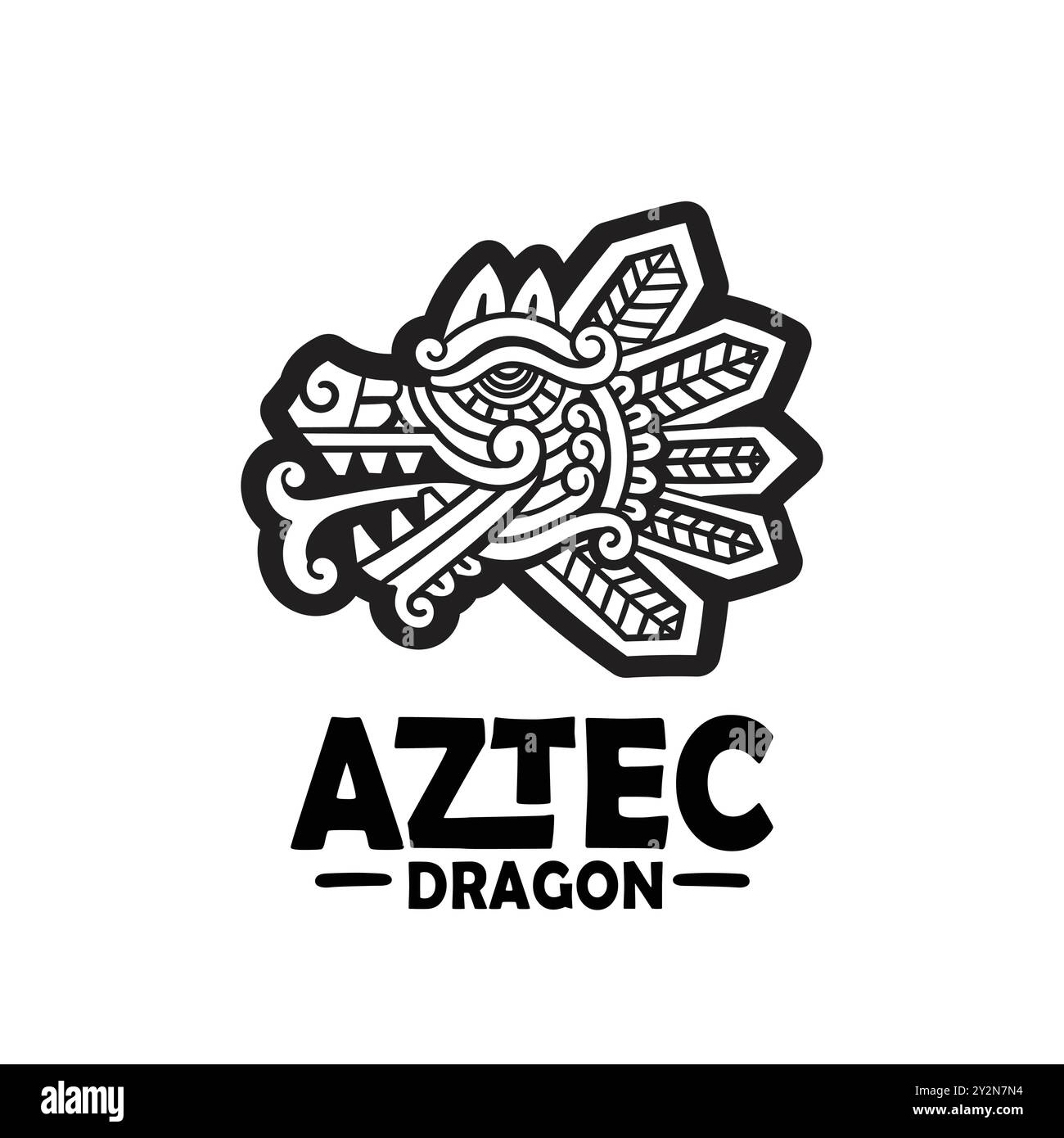 quetzalcoatl head mexican god aztec graphic, Native American animal ...