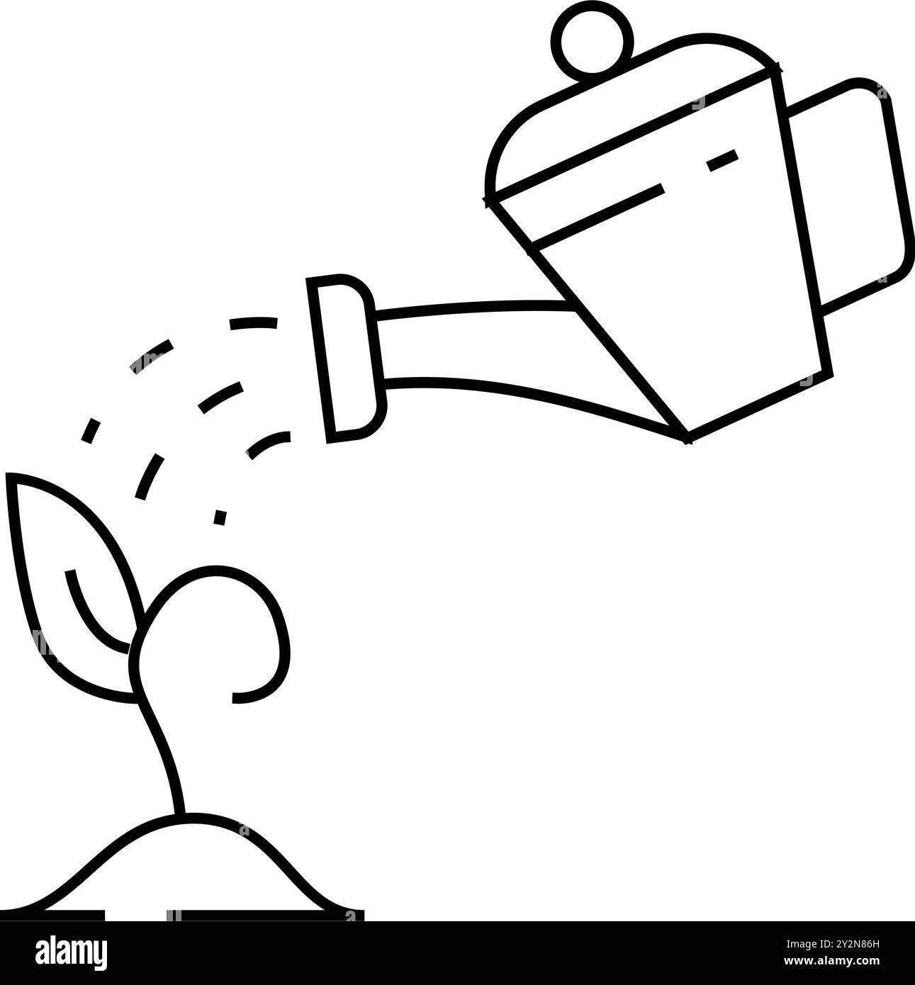 lead nurturing business process line icon vector illustration Stock ...