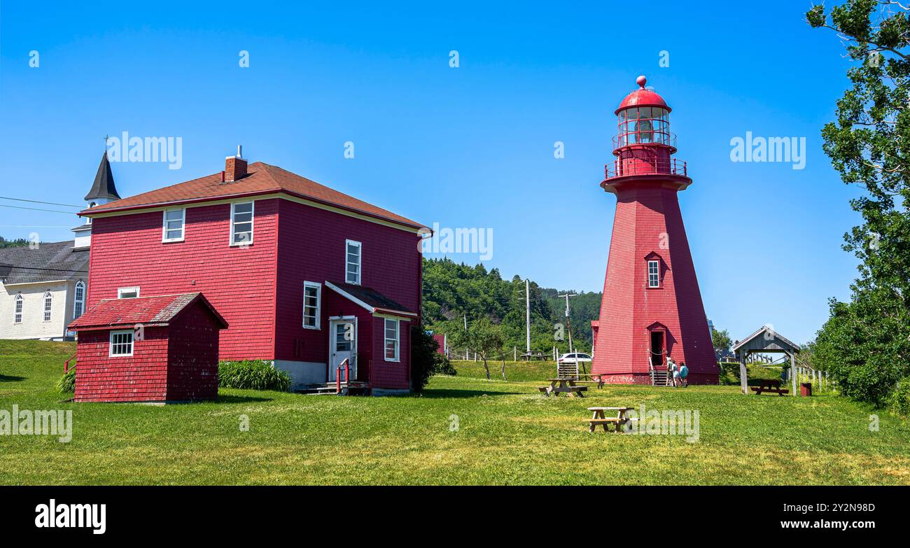 Gaspe Peninsula North Coast Stock Photo - Alamy