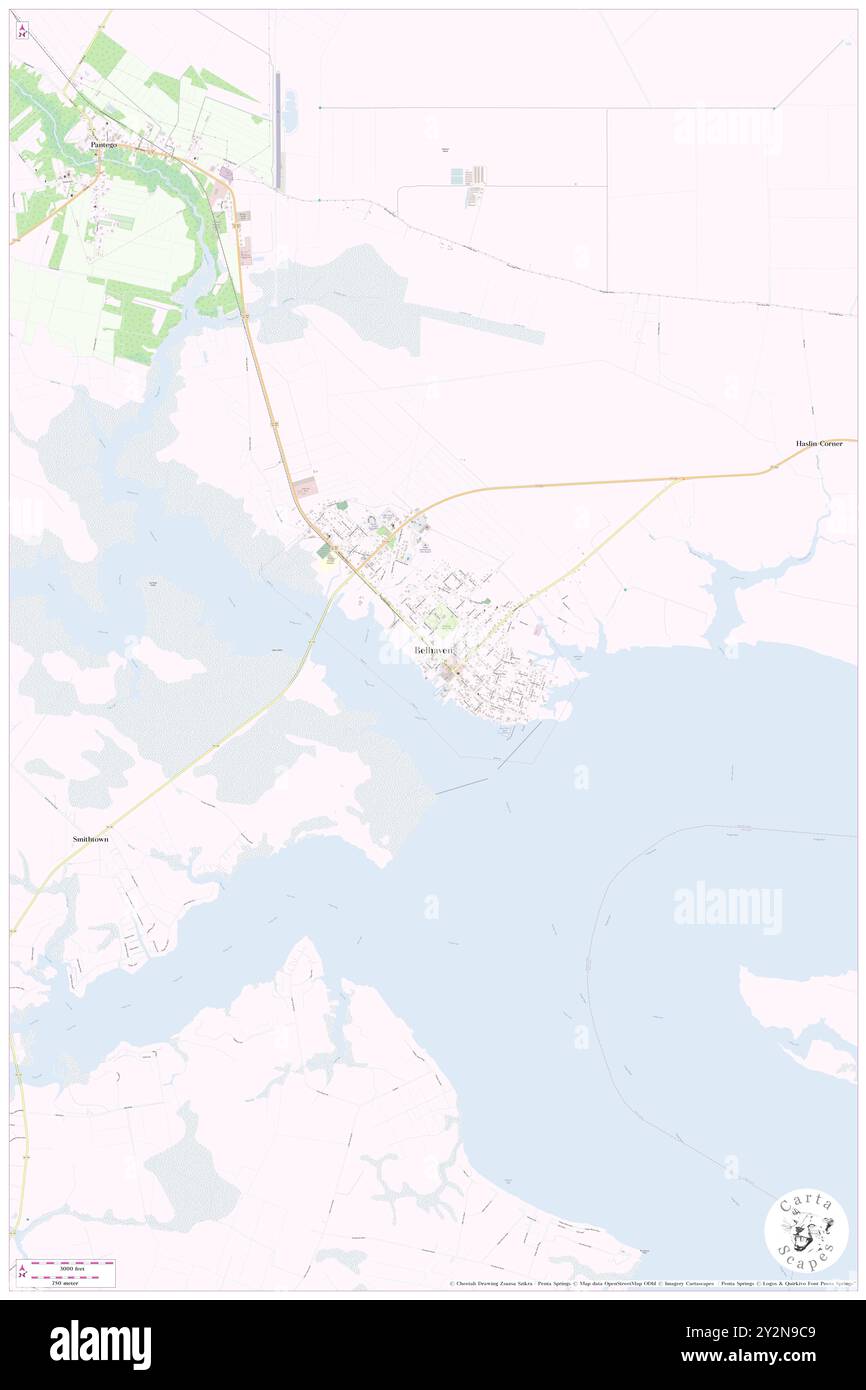 Belhaven map hi-res stock photography and images - Alamy