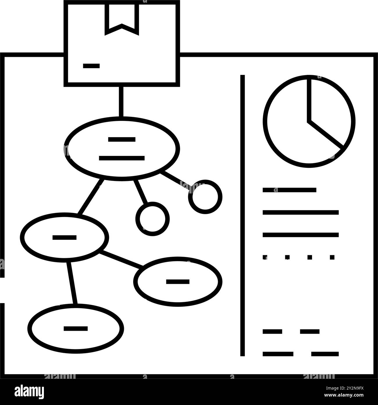 use case analysis line icon vector illustration Stock Vector Image ...
