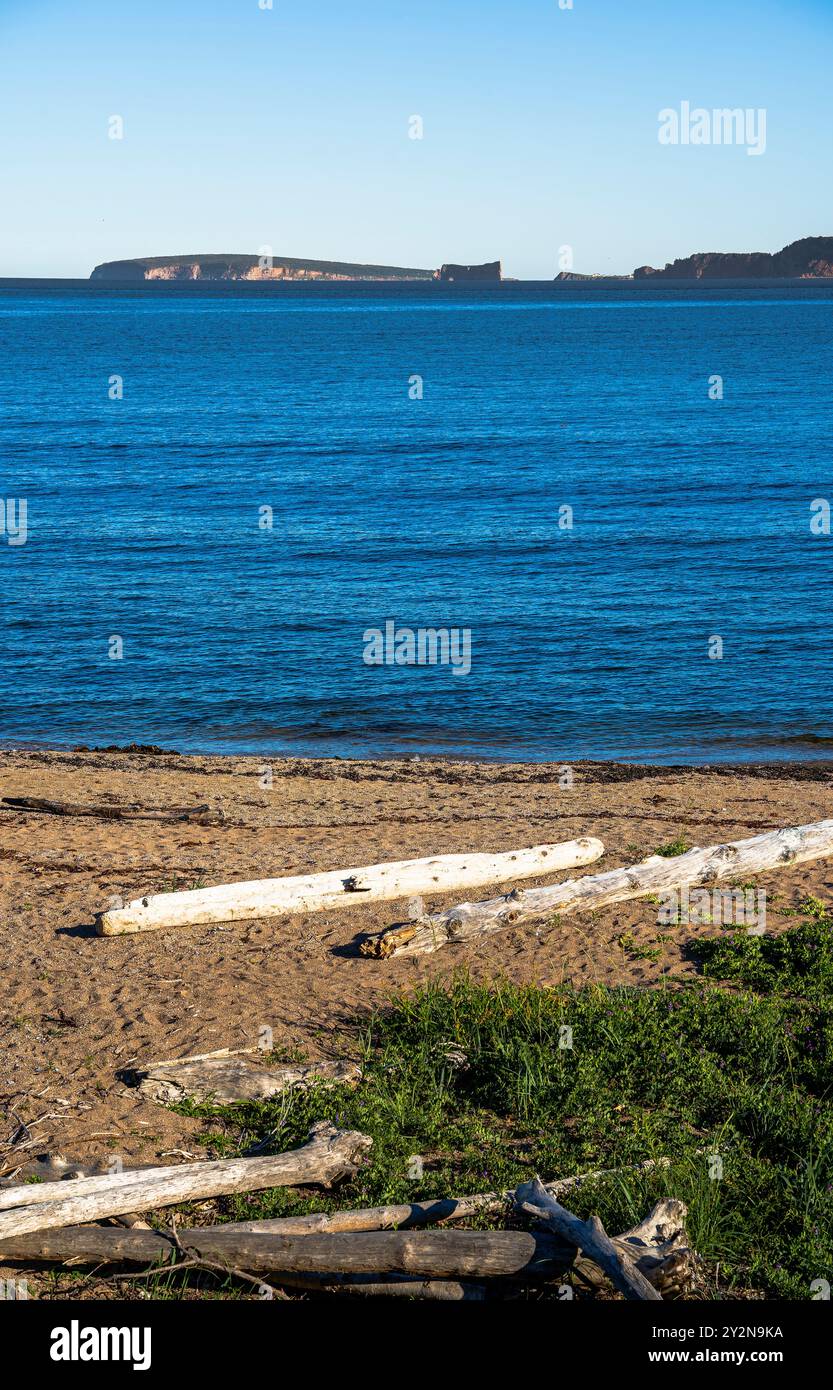 Barachois on Gaspe Peninsula Stock Photo - Alamy