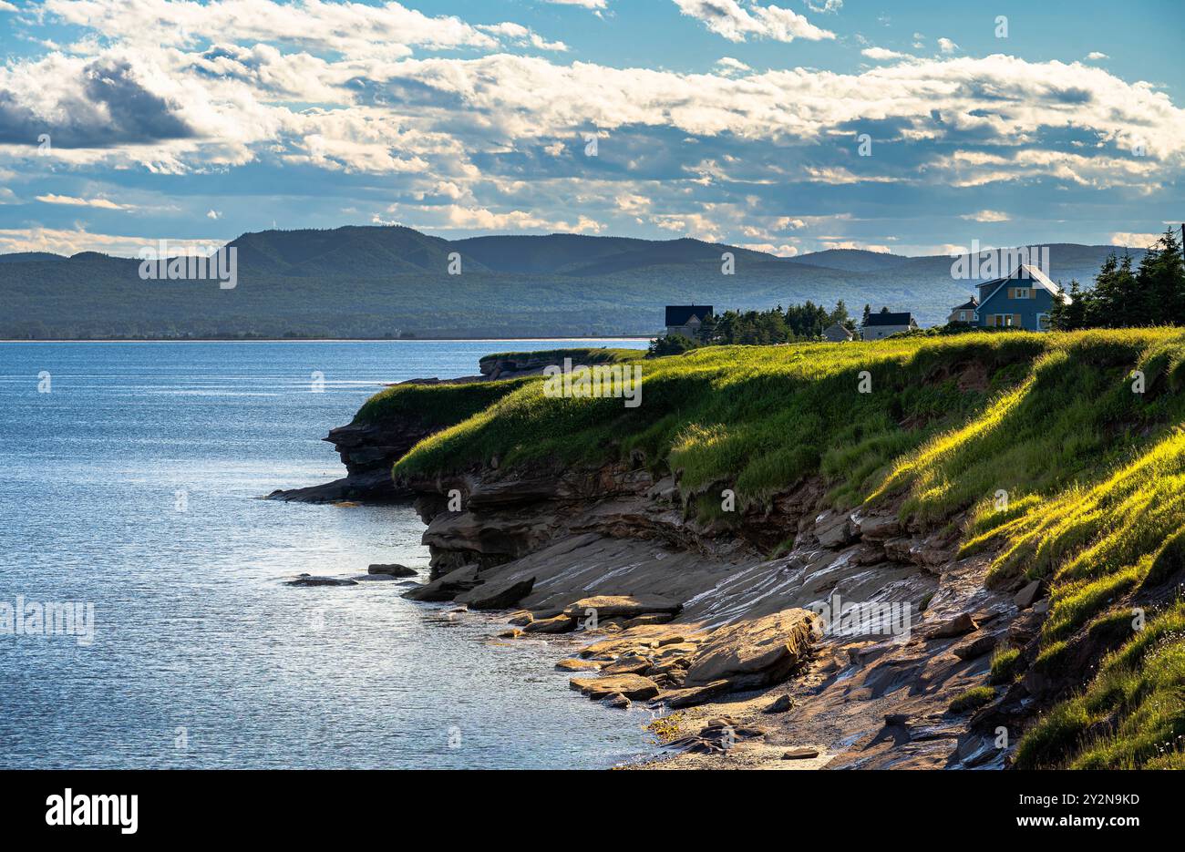 Barachois on Gaspe Peninsula Stock Photo - Alamy
