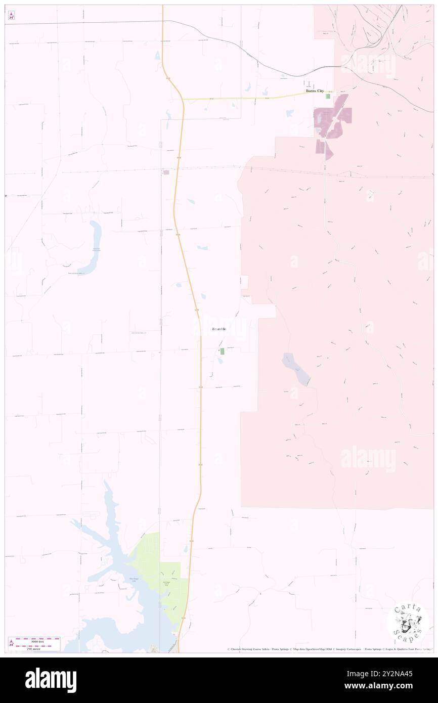 Bramble, Martin County, US, United States, Indiana, N 38 46' 44'', S 86 ...
