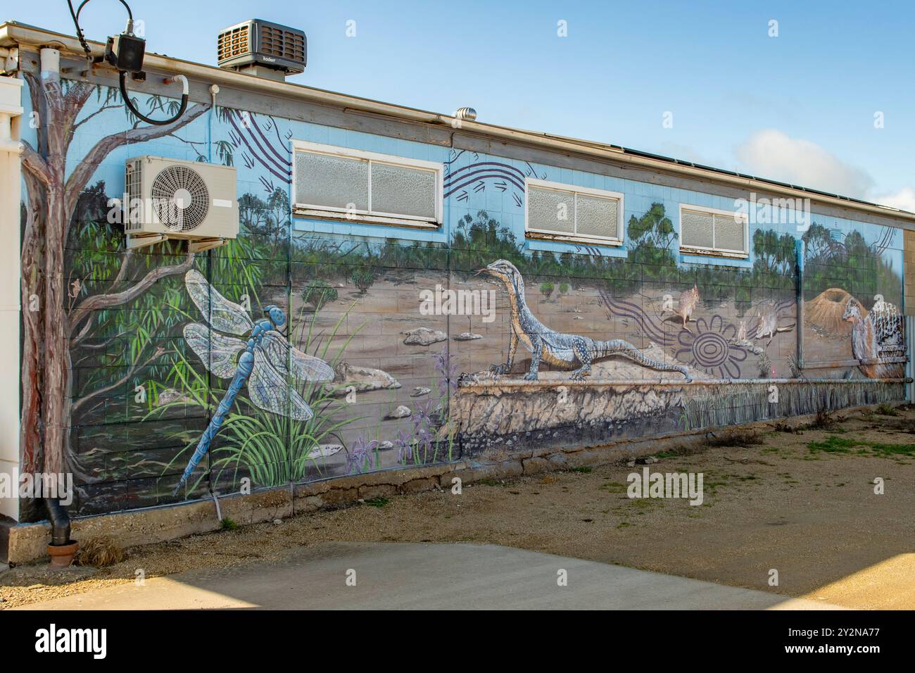 Wildlife Street Art by Jason Swales, Warooka, South Australia ...