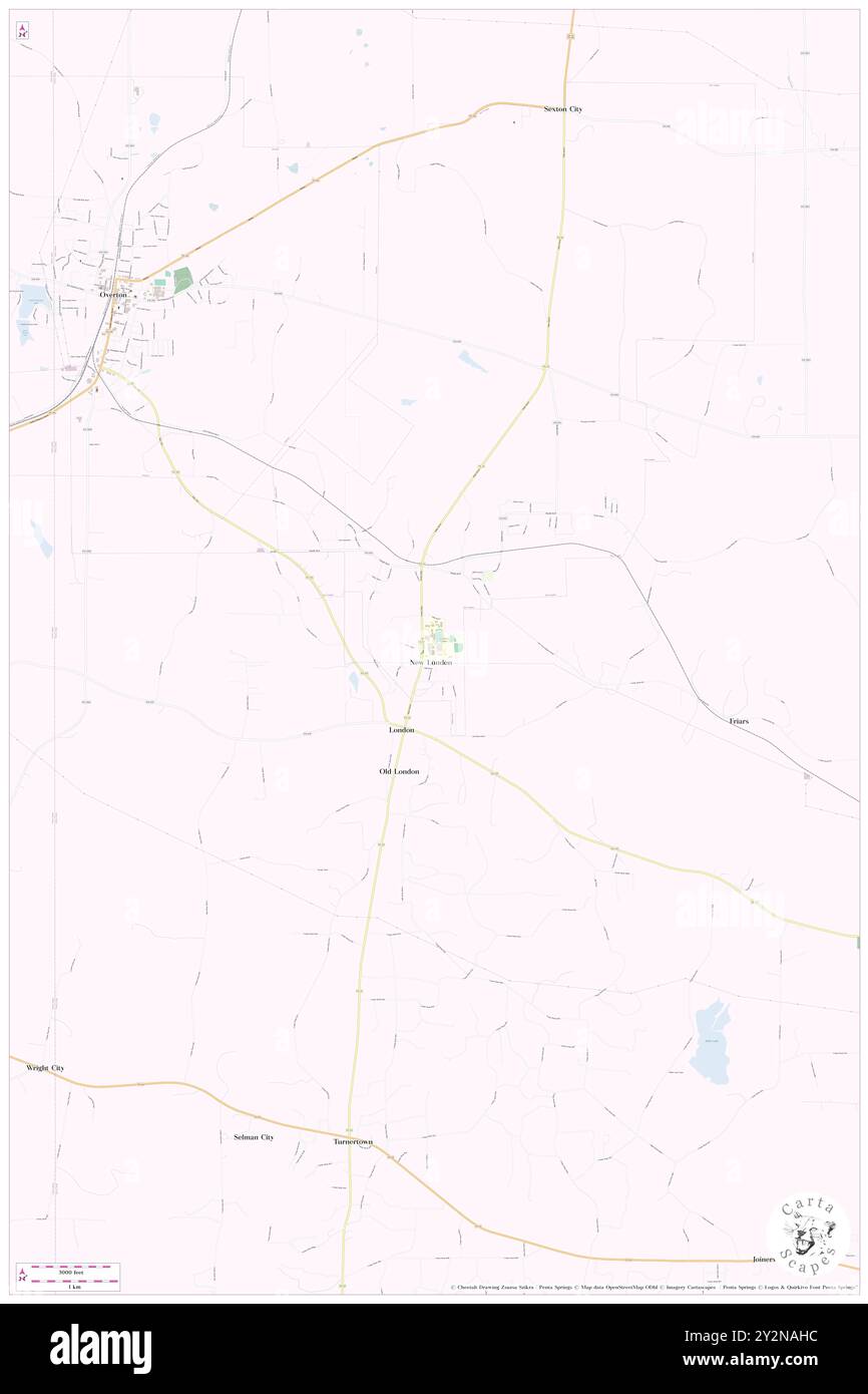 New London, Rusk County, US, United States, Texas, N 32 14' 19'', S 94 ...