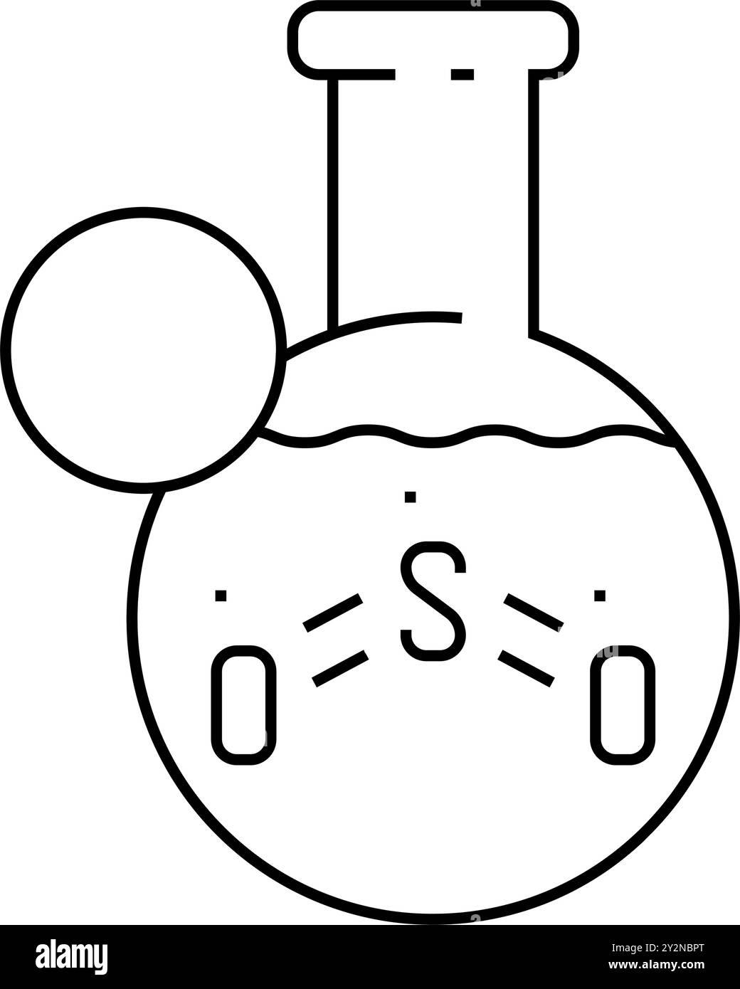 sulfites allergen free product food line icon vector illustration Stock ...