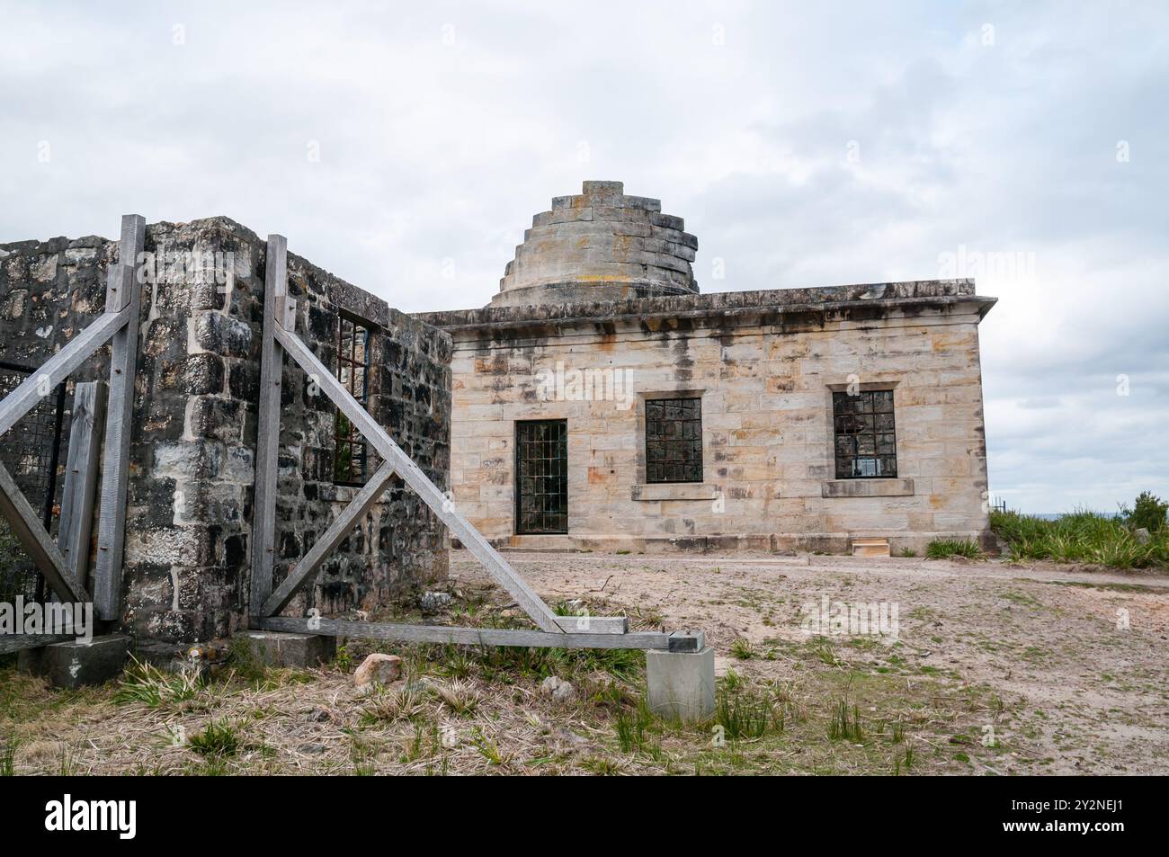 The ruin of Cape St George Lighthouse, NSW, Australia Stock Photo - Alamy