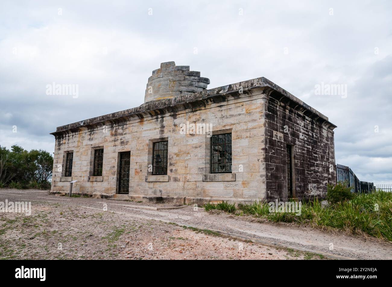 The ruin of Cape St George Lighthouse, NSW, Australia Stock Photo - Alamy