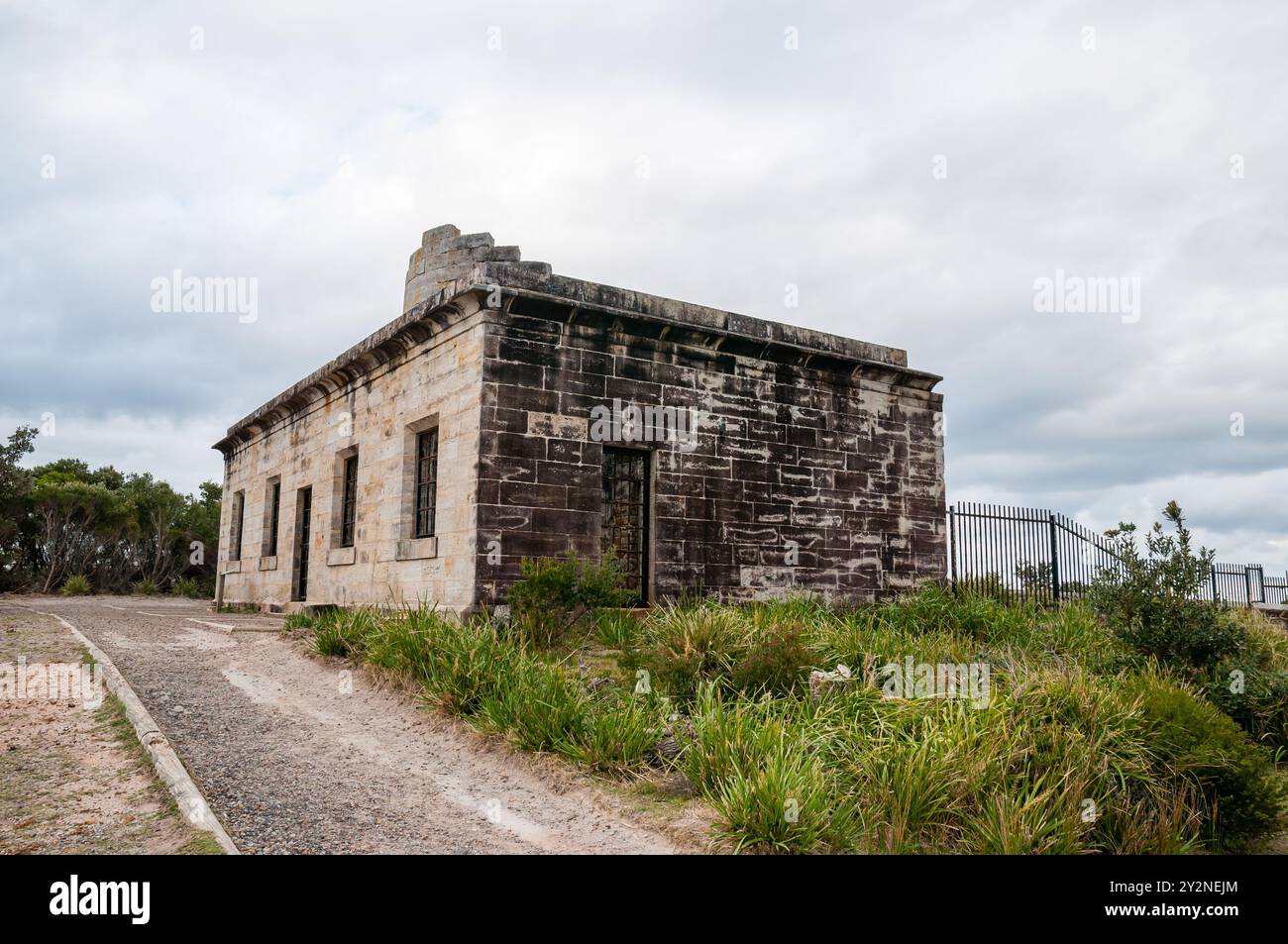 The ruin of Cape St George Lighthouse, NSW, Australia Stock Photo - Alamy