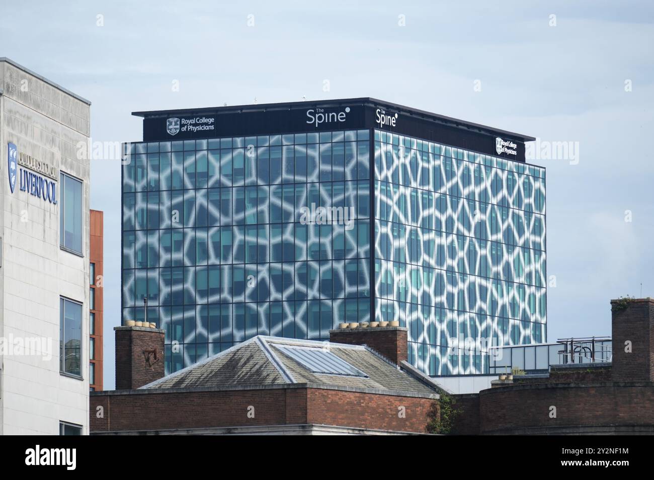 The Spine a commercial office building, sitting at the heart of the ...