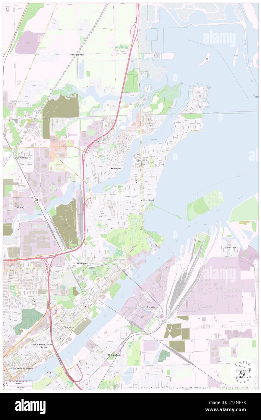 Shore Acres, Lucas County, US, United States, Ohio, N 41 42' 30'', S 83 ...