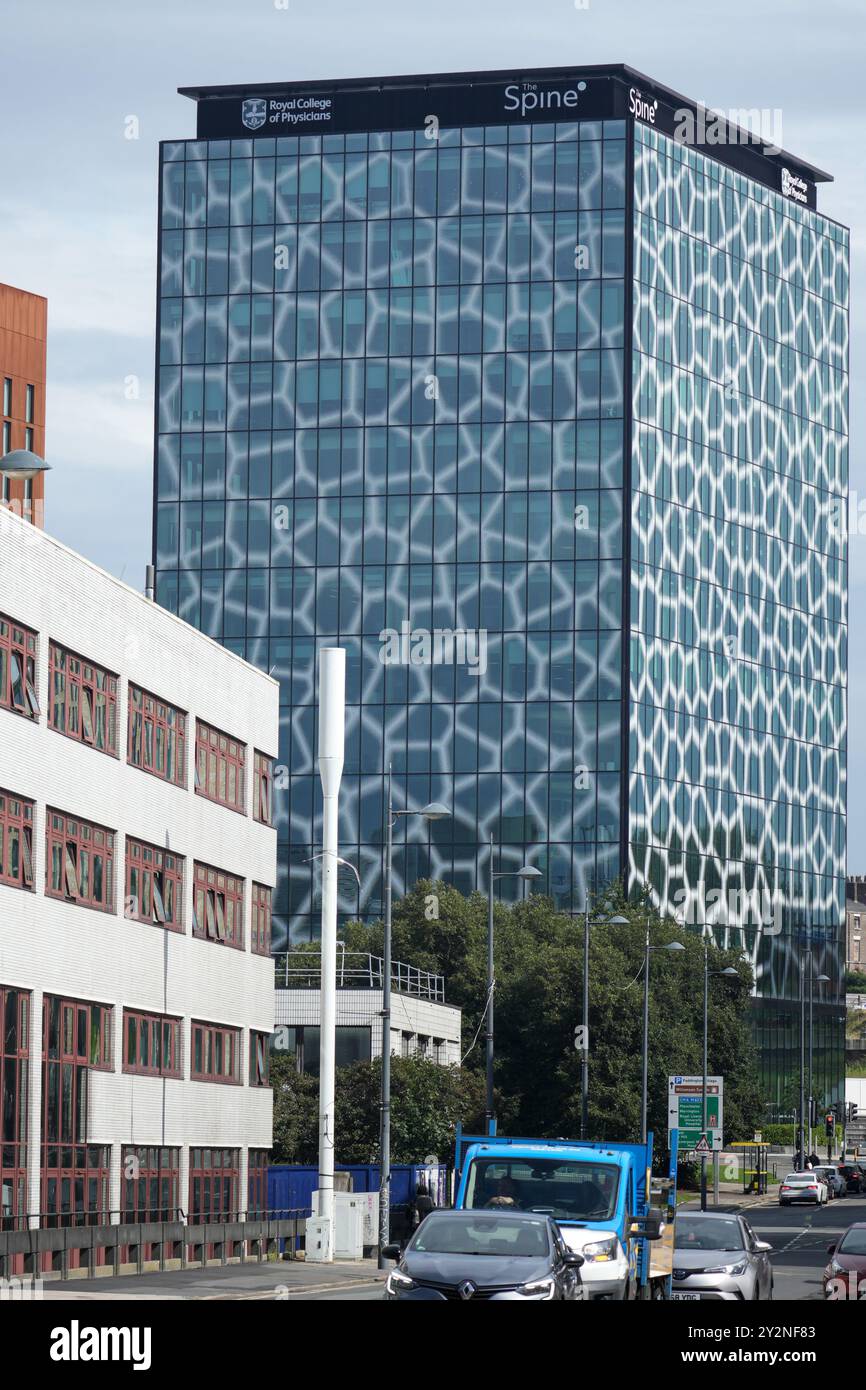 The Spine a commercial office building, sitting at the heart of the ...