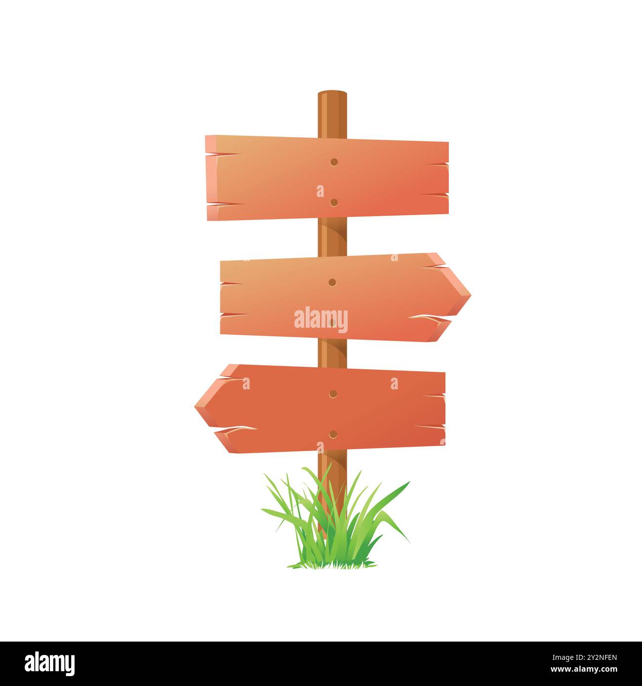 Wooden pointers and signs board for information and advertising Stock ...