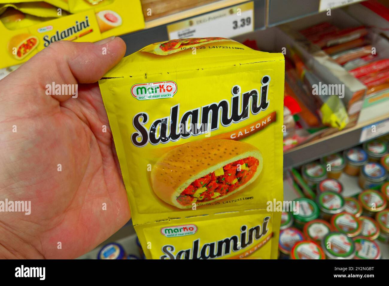 MarKo Meat Snacks, Salamini Calzone *** MarKo Meat Snacks, Salamini ...