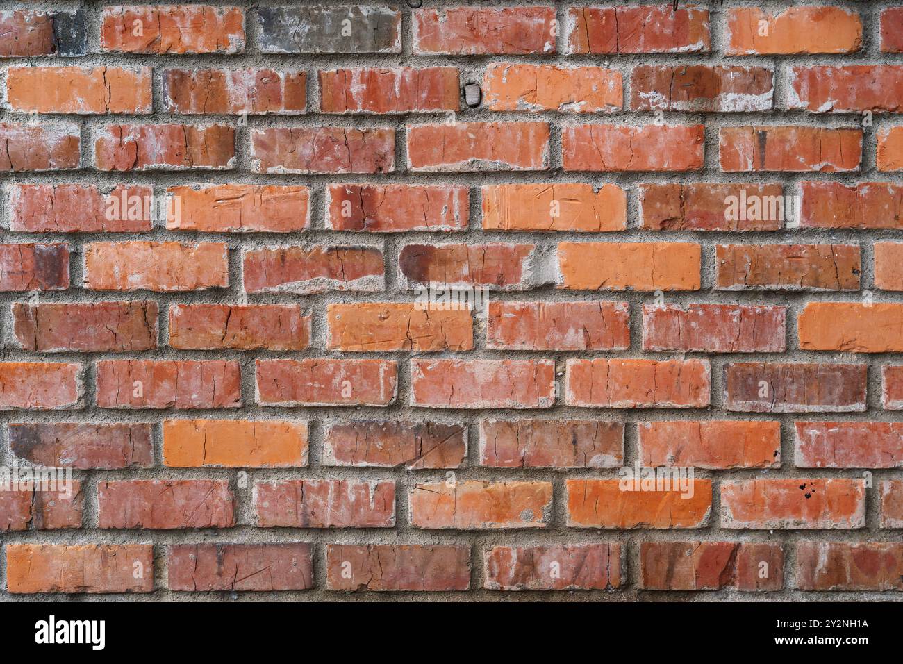 Detailed texture of red brick wall background Stock Photo - Alamy