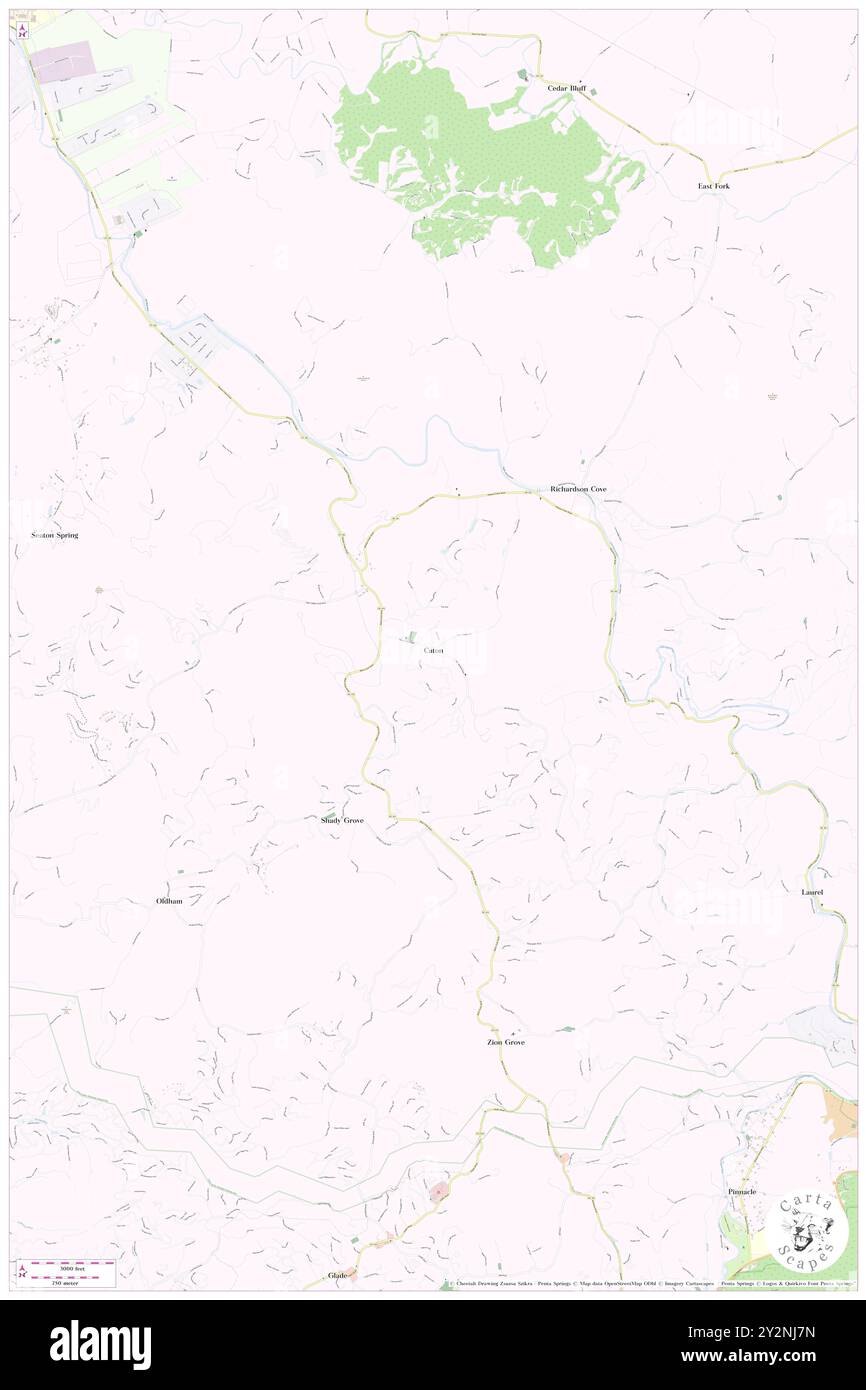 Caton, Sevier County, US, United States, Tennessee, N 35 48' 1'', S 83 ...