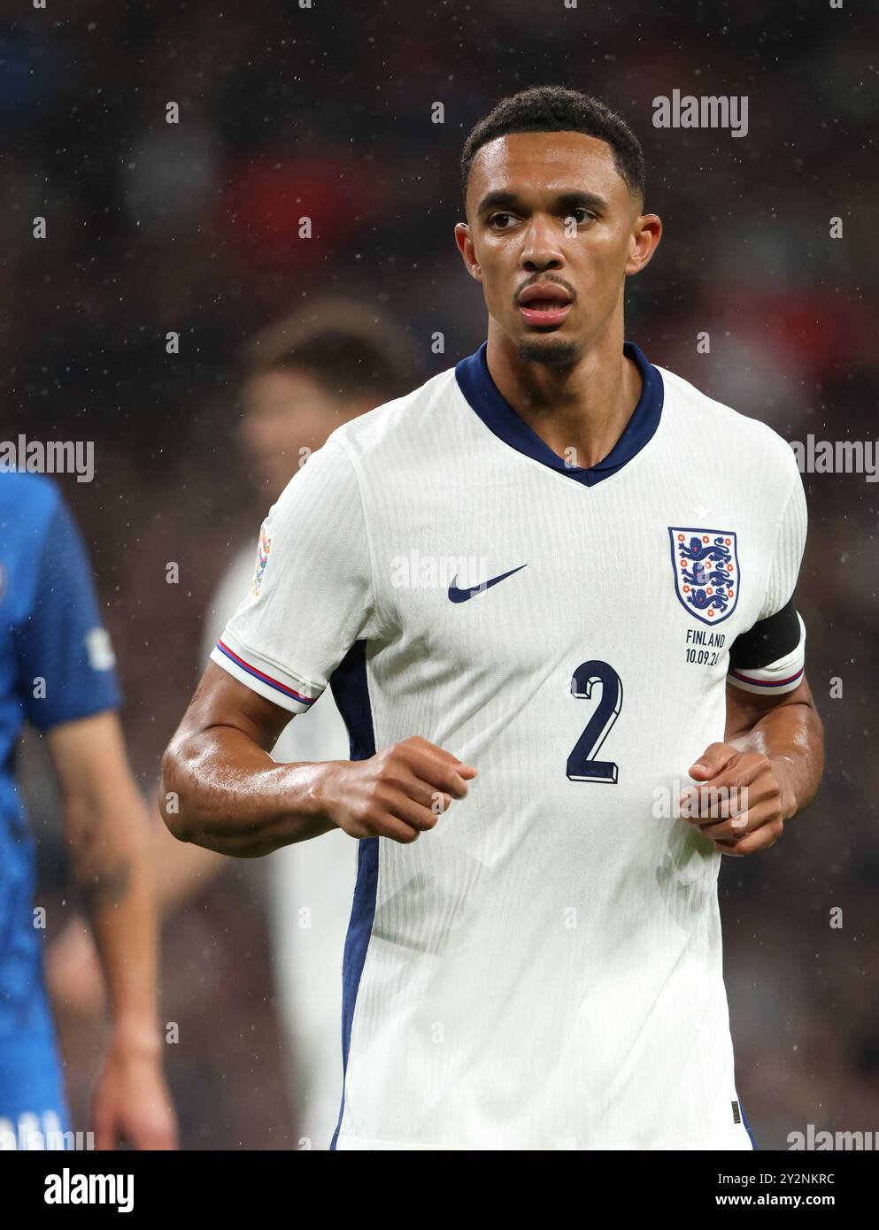London, UK. 10th Sep, 2024. Trent Alexander-Arnold (E) at the UEFA ...