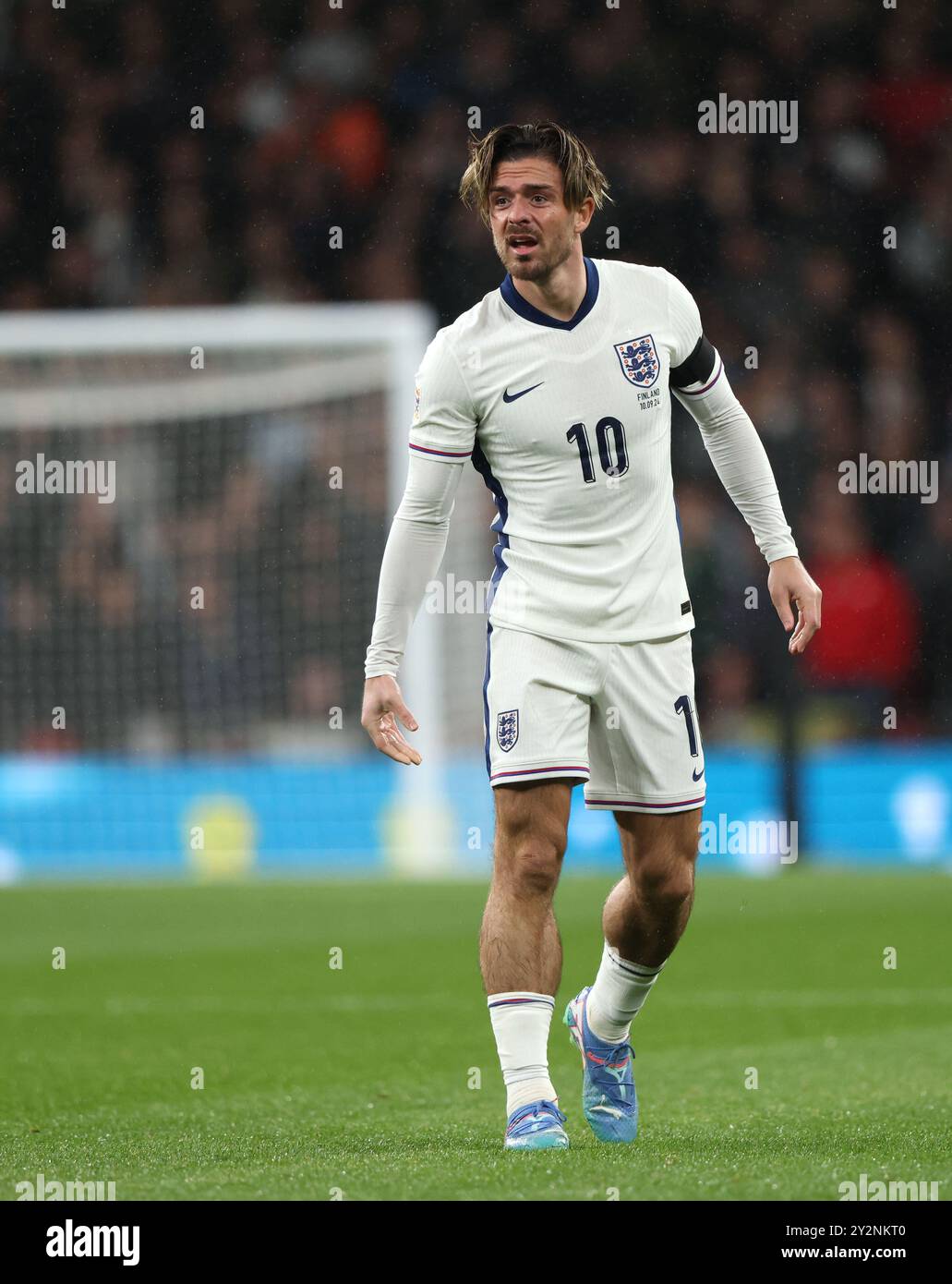 London, UK. 10th Sep, 2024. Jack Grealish (E) at the UEFA Nations ...