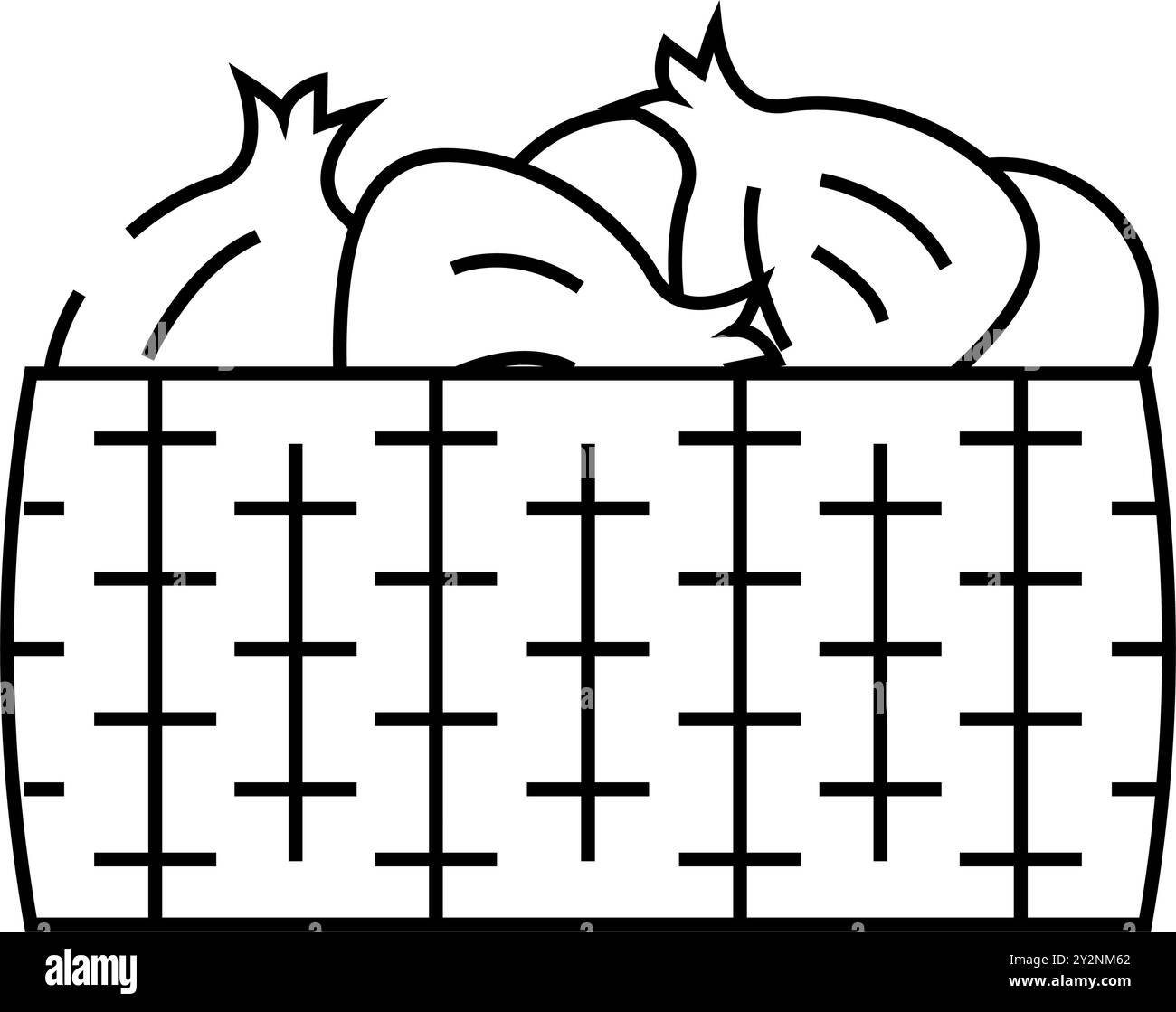 green onion box line icon vector illustration Stock Vector Image & Art ...