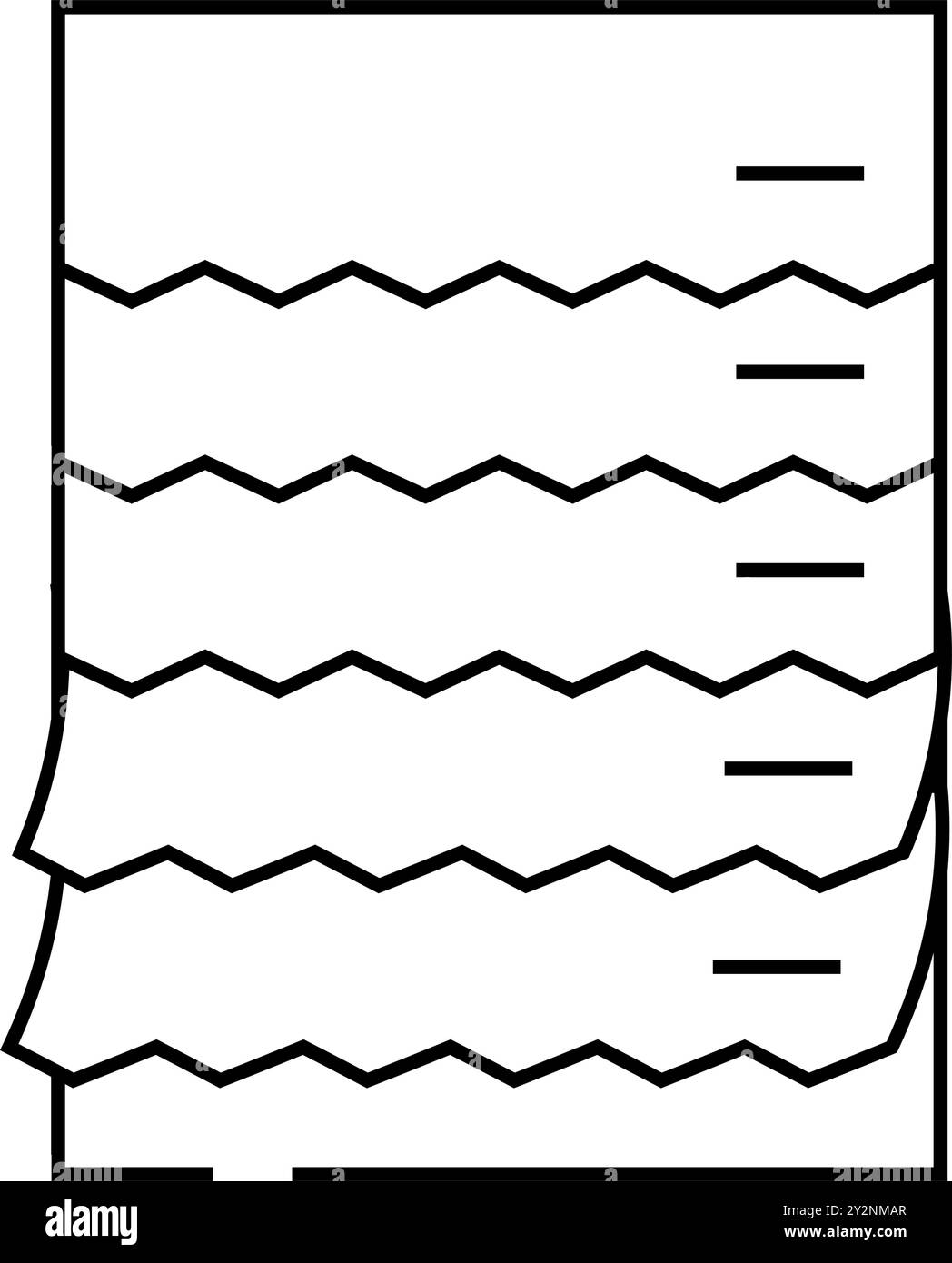 fabric catalog sewing line icon vector illustration Stock Vector Image ...