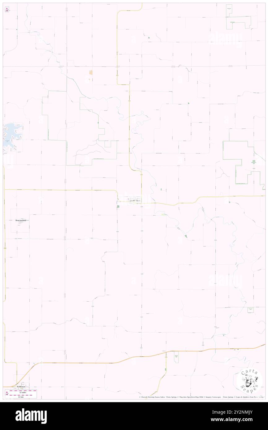 Grand River, Decatur County, US, United States, Iowa, N 40 49' 9'', S ...