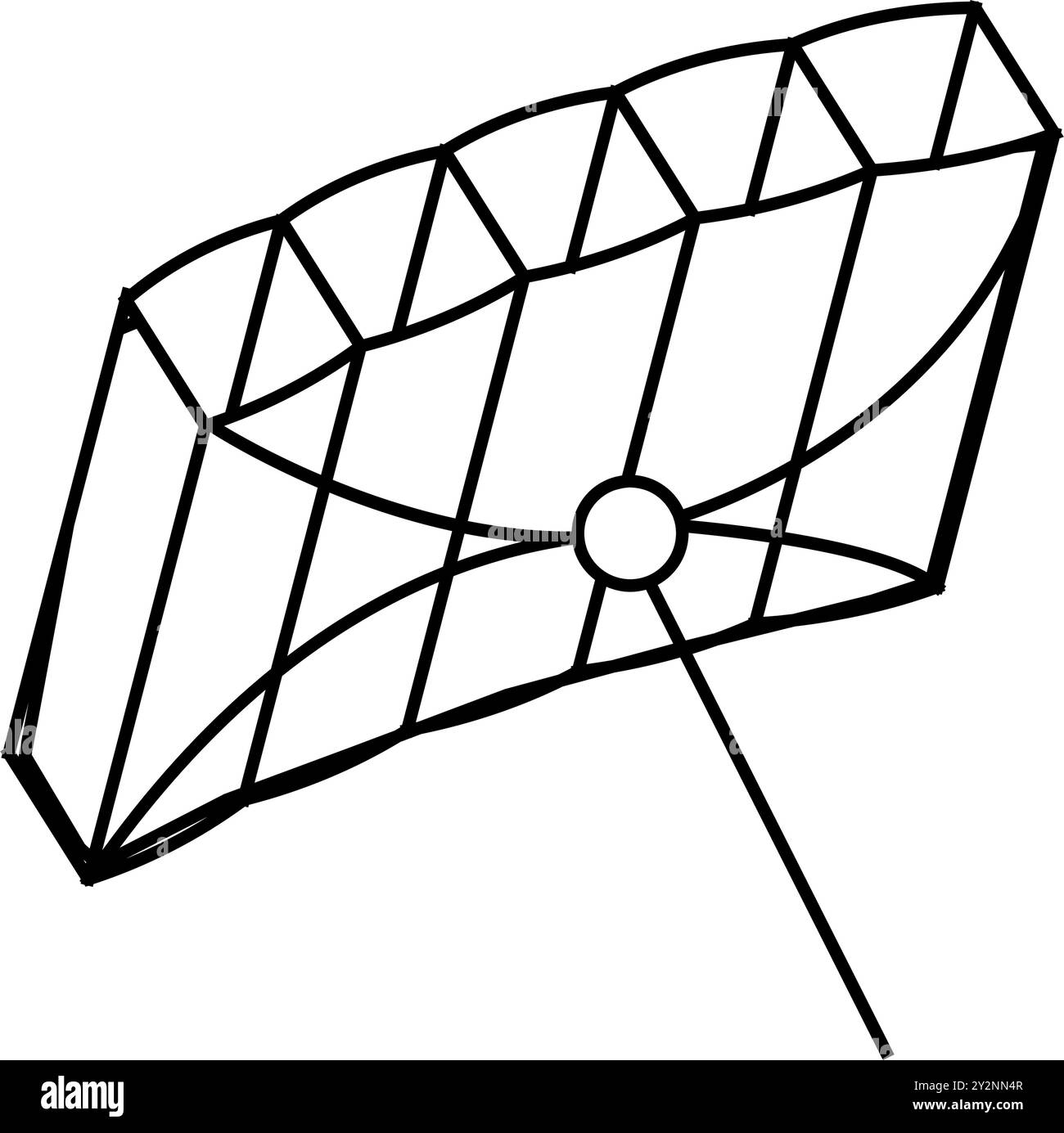 frameless kite line icon vector illustration Stock Vector Image & Art ...