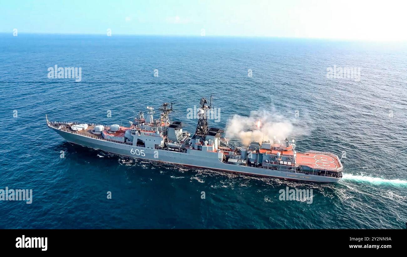 In this photo released by Russian Defense Ministry Press Service on ...