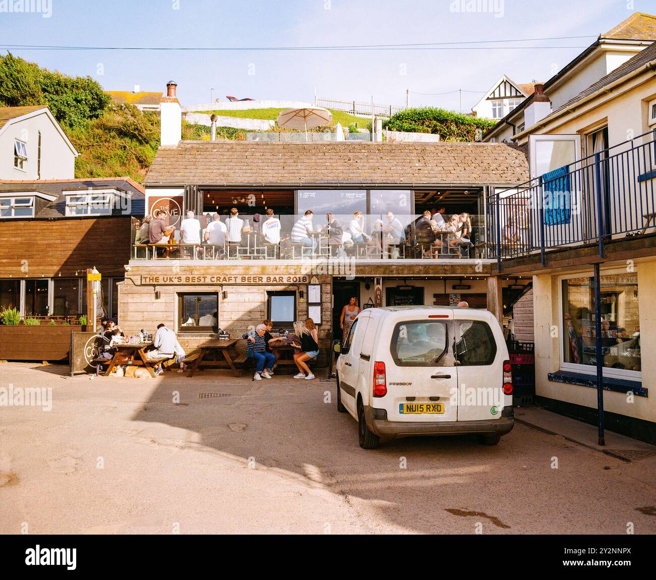The Cove pub, Hope Cove, Kingsbridge, Devon, Engalnd, United Kingdom ...