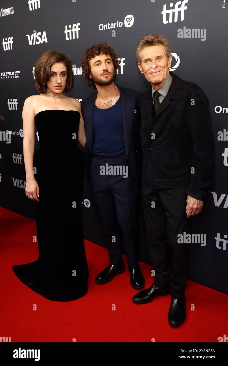 Rachel Sennott, Gabriel LaBelle, Willem Dafoe at arrivals for SATURDAY ...