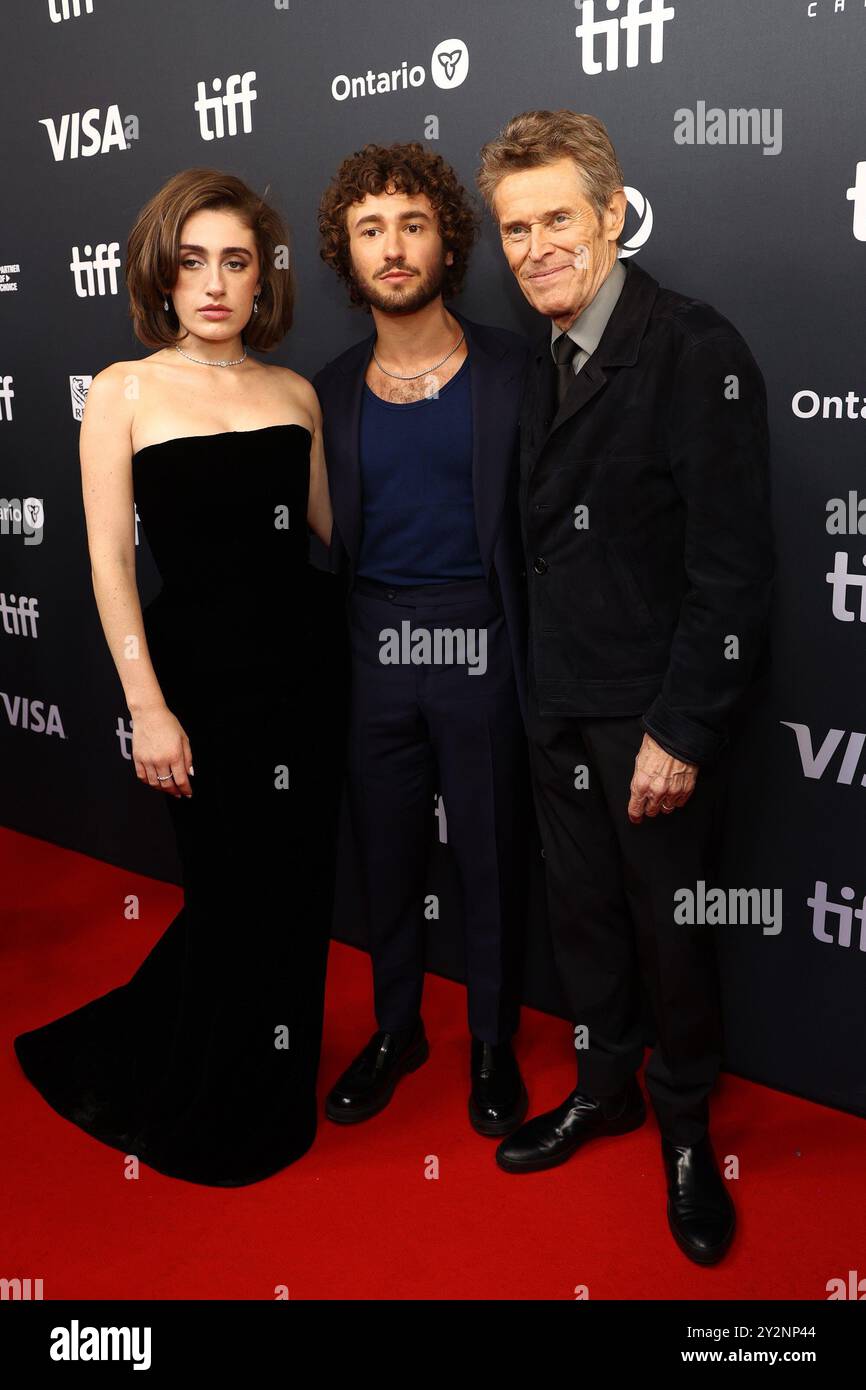 Rachel Sennott, Gabriel LaBelle, Willem Dafoe at arrivals for SATURDAY ...