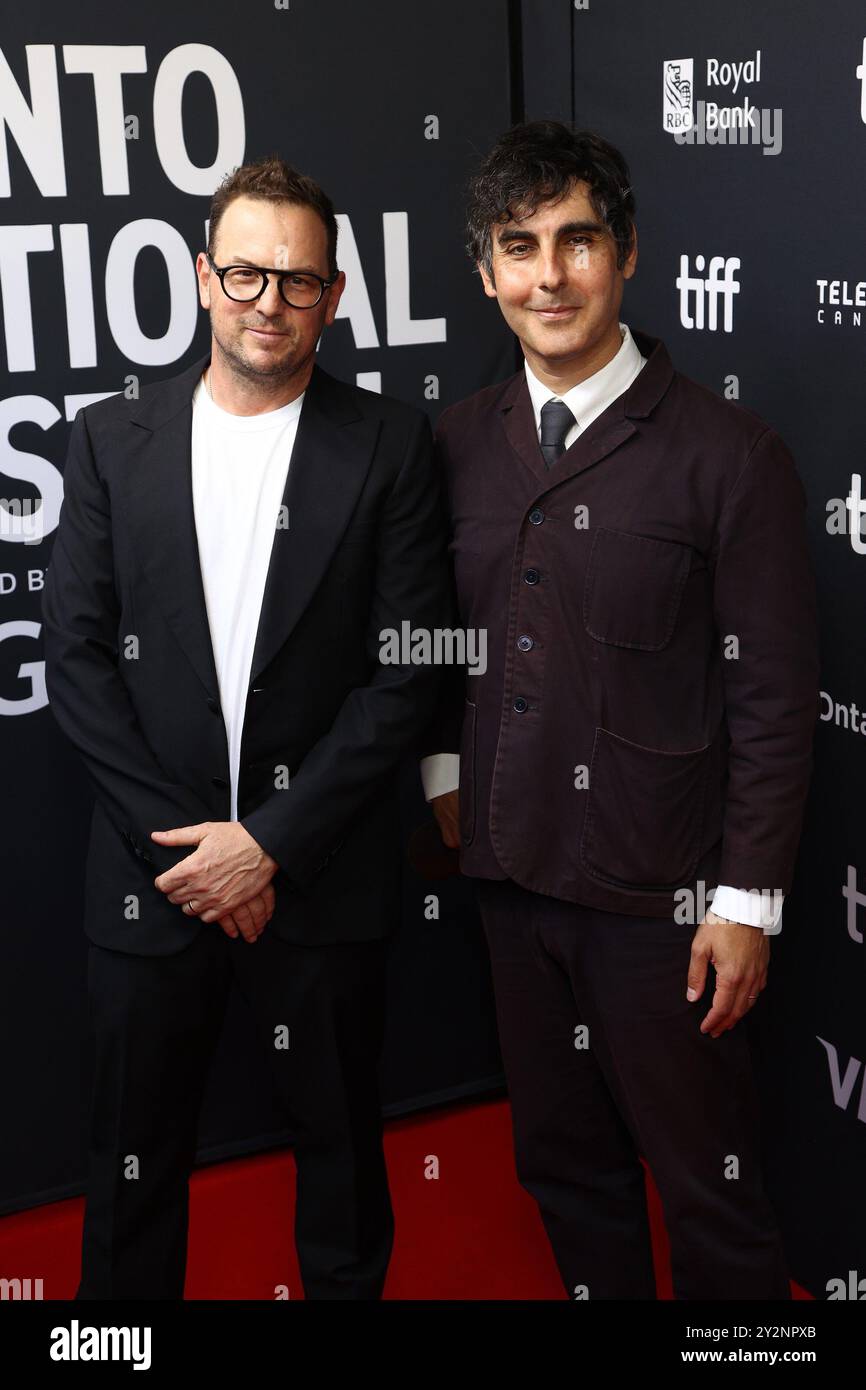 Jason Blumenfeld, Gil Kenan at arrivals for SATURDAY NIGHT Premiere at ...
