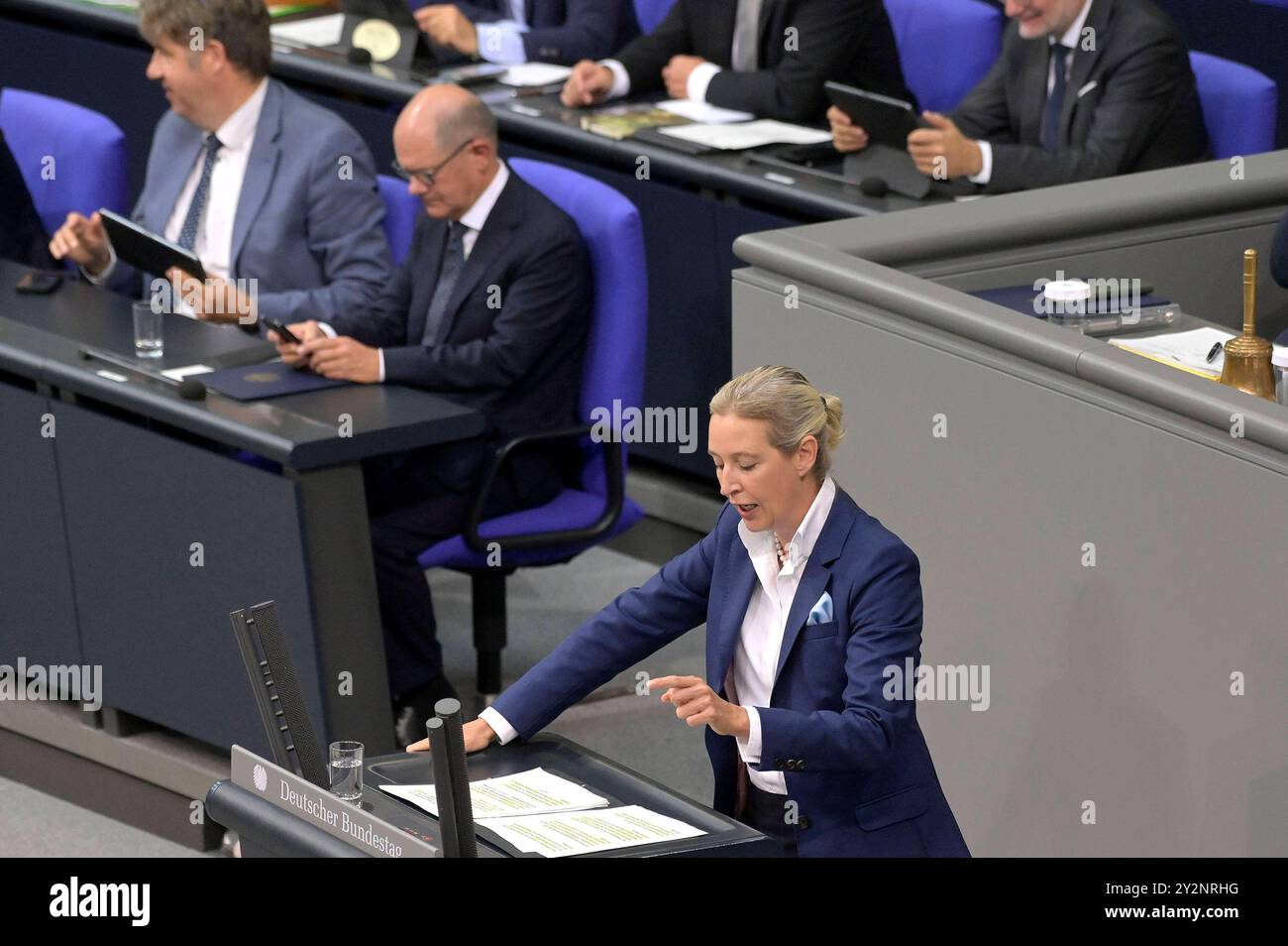 Alice Weidel in der 184. Sitzung des Deutschen Bundestages im ...