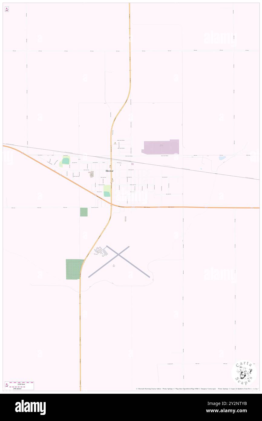 Map of hector minnesota hi-res stock photography and images - Alamy