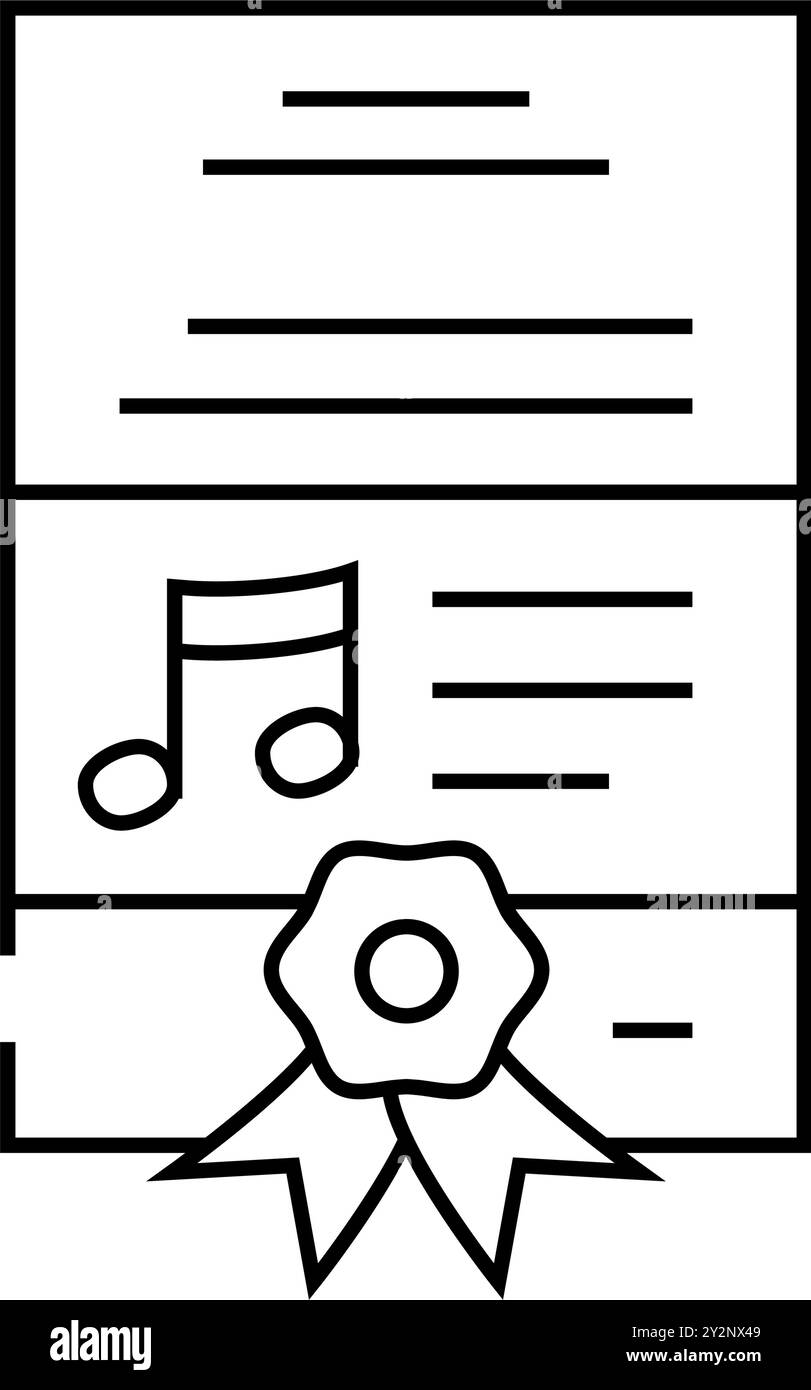 Assets line icon outline Black and White Stock Photos & Images - Alamy