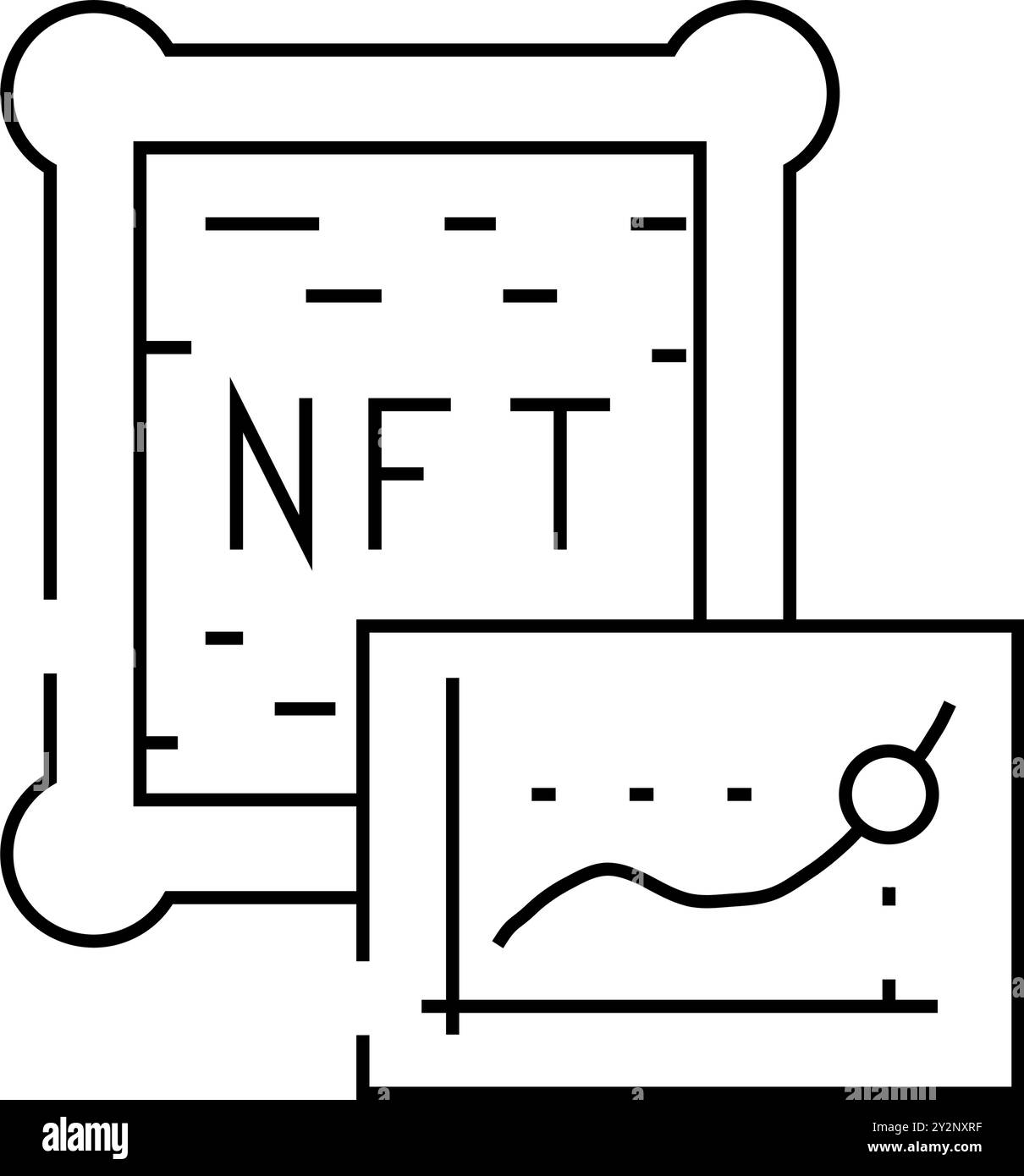 Assets line icon outline Black and White Stock Photos & Images - Alamy