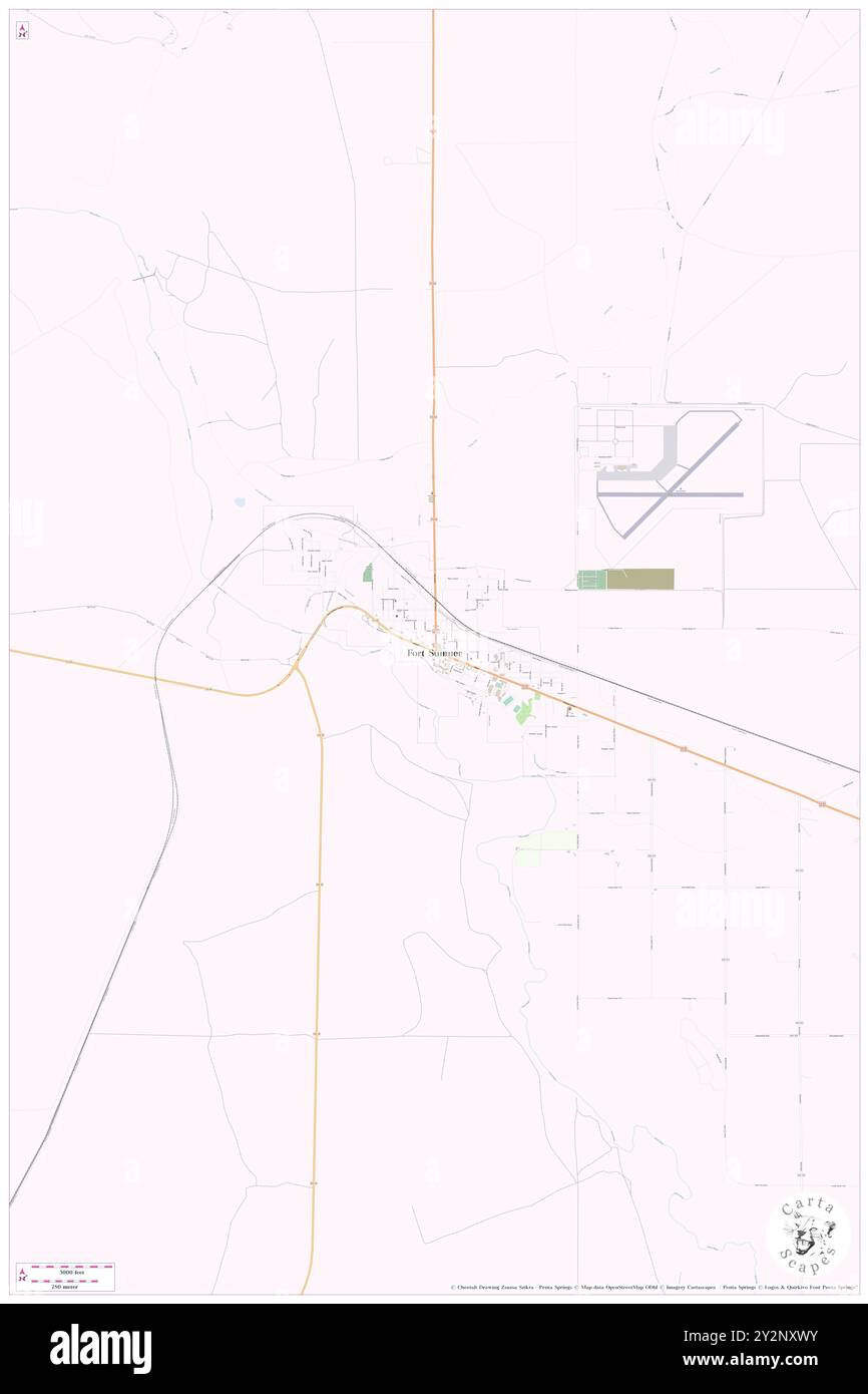 Fort sumner new mexico map hi-res stock photography and images - Alamy