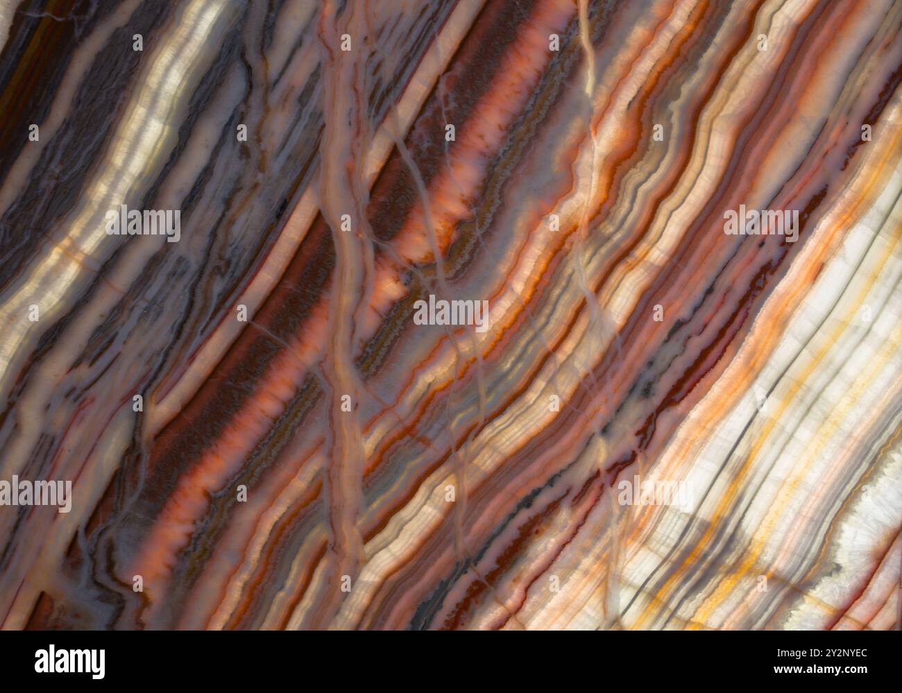 Backlit Rainbow Marble: Translucent Beauty of Nature's Design Stock ...