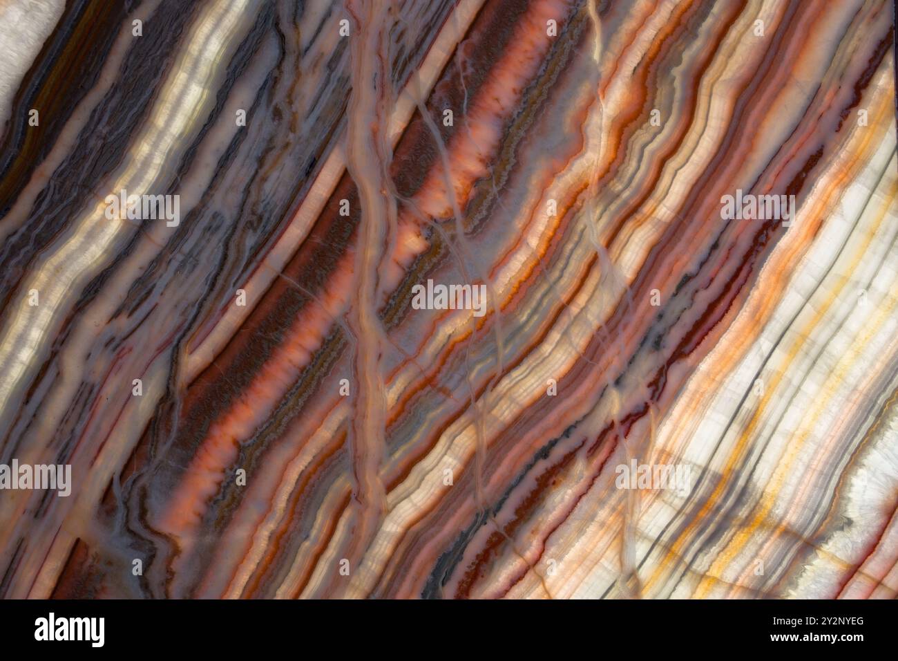 Backlit Rainbow Marble: Translucent Beauty of Nature's Design Stock ...