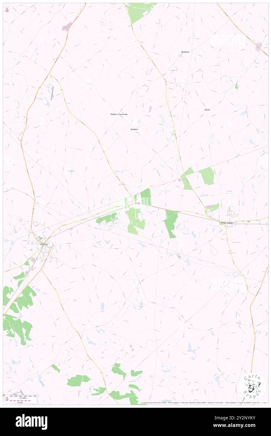 Saluda south carolina map Cut Out Stock Images & Pictures - Alamy