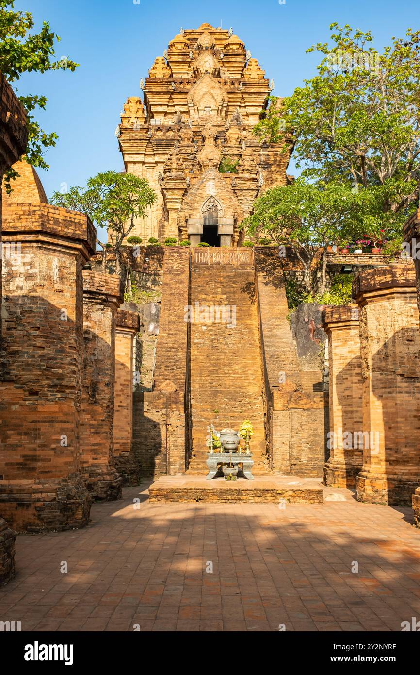 Ponagar or Thap Ba Po Nagar is a Cham temple tower near Nha Trang city ...