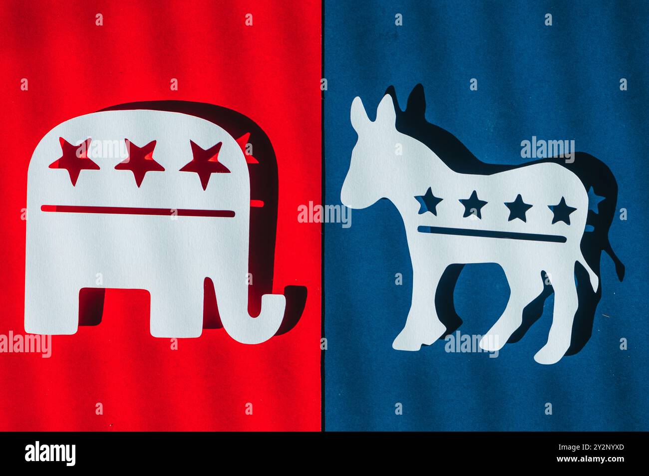 Elephant vs Donkey, Iconic Rivalry Between Democrats and Republicans ...
