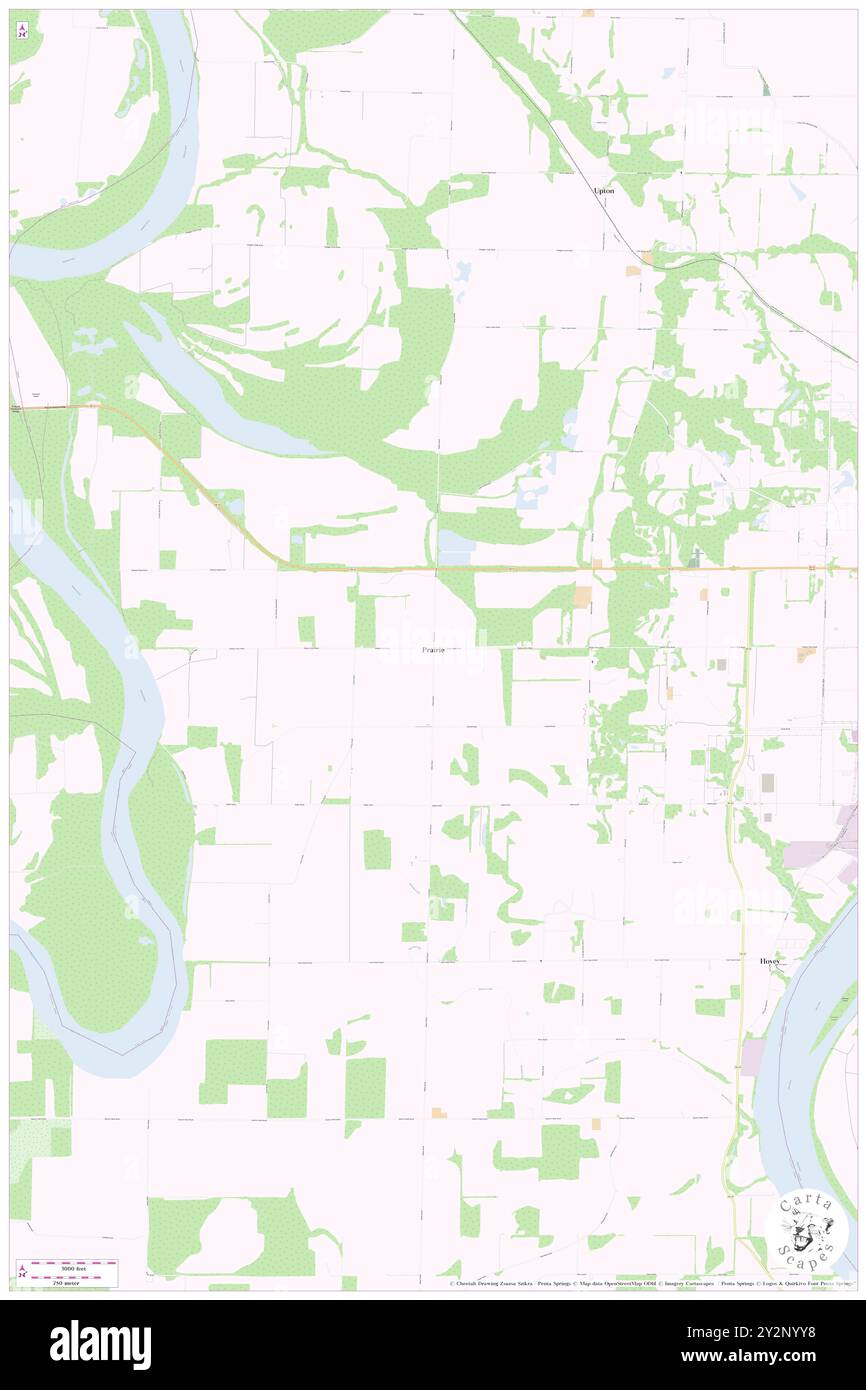 Posey county map Cut Out Stock Images & Pictures - Alamy