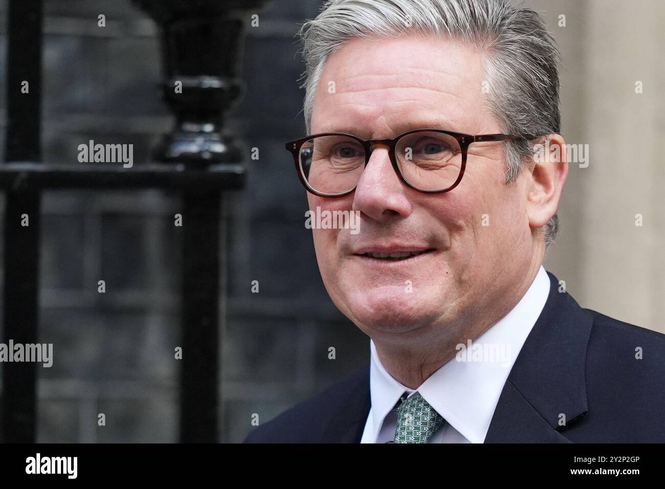 Prime Minister Sir Keir Starmer departs 10 Downing Street, London, to ...