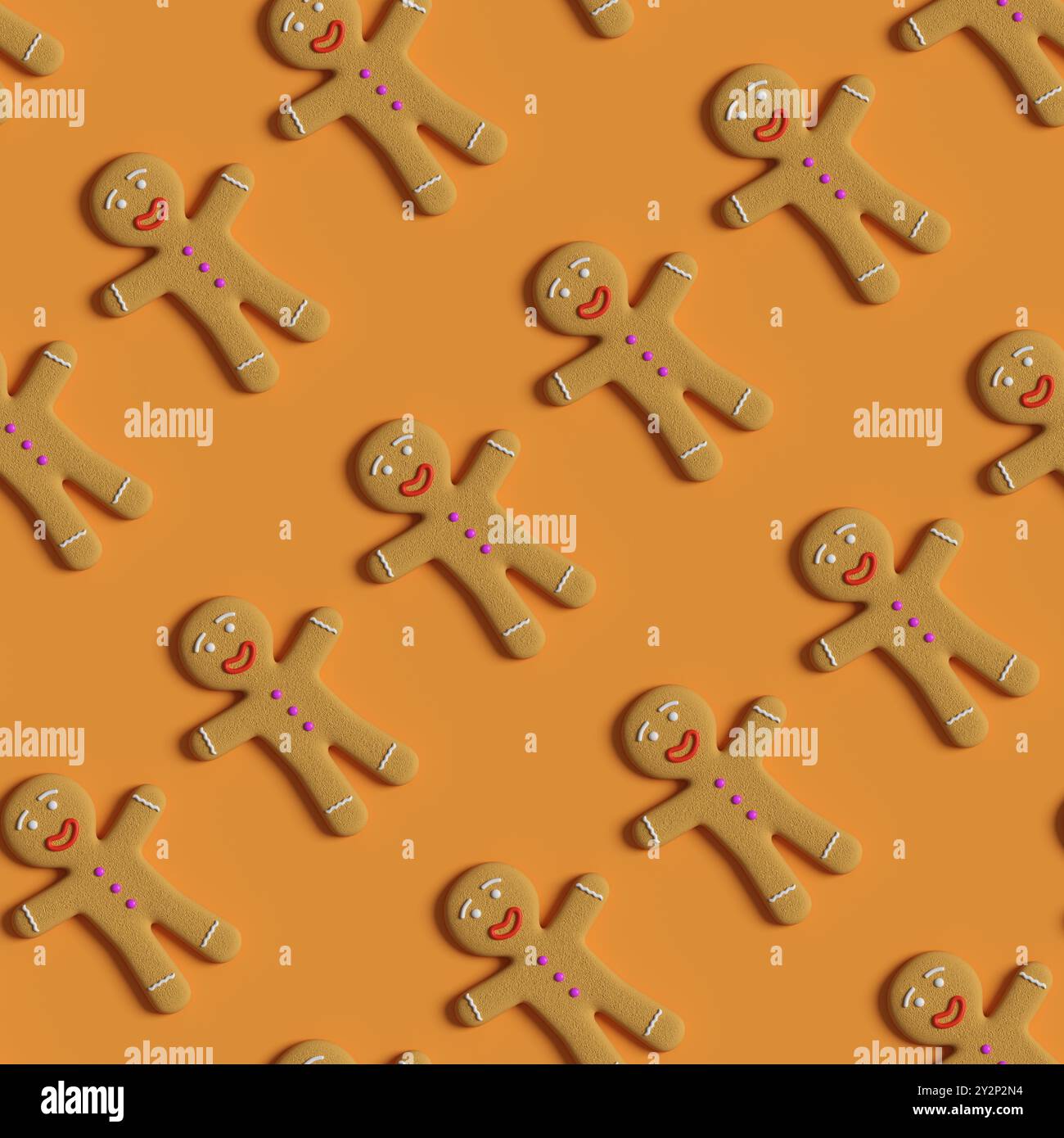 Gingerbread man seamless pattern hi-res stock photography and images ...