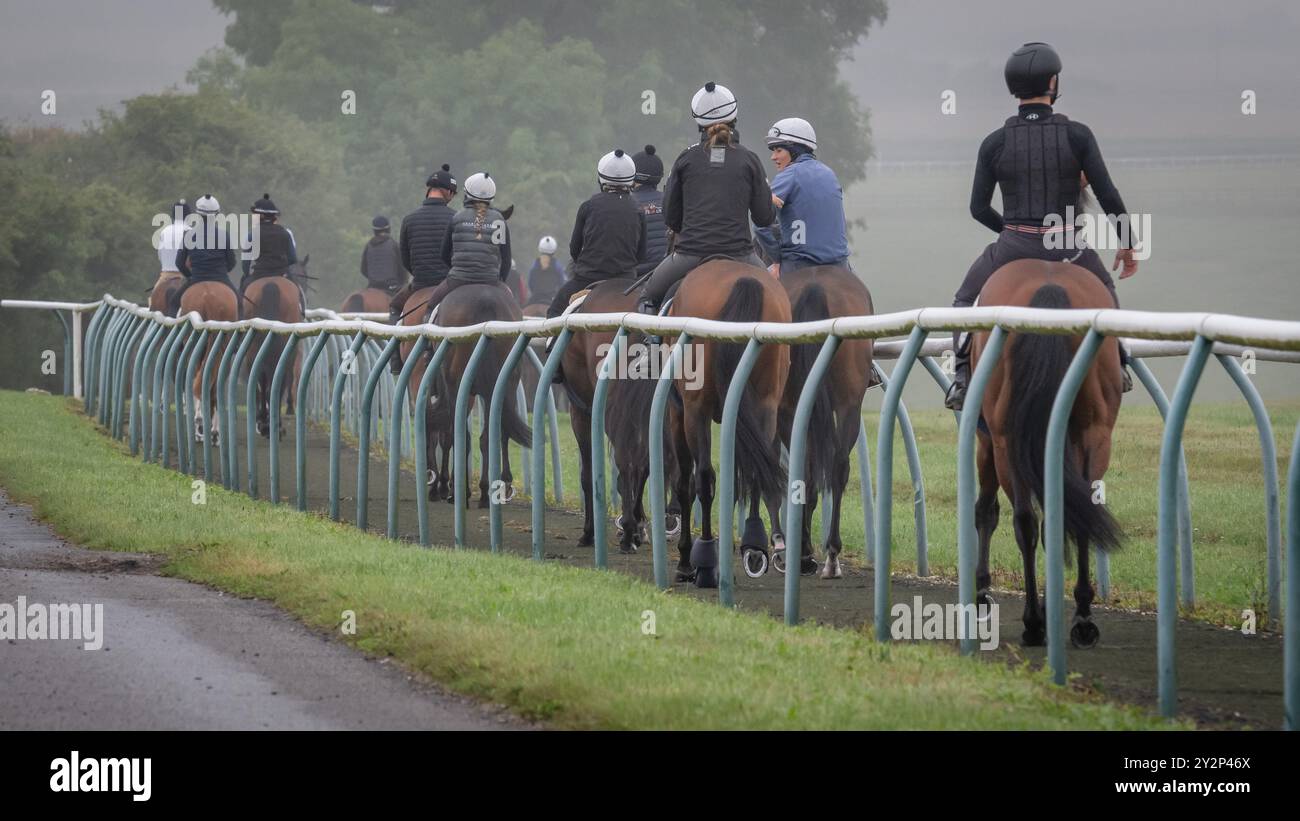 Lambourn Training Grounds, UK Stock Photo - Alamy