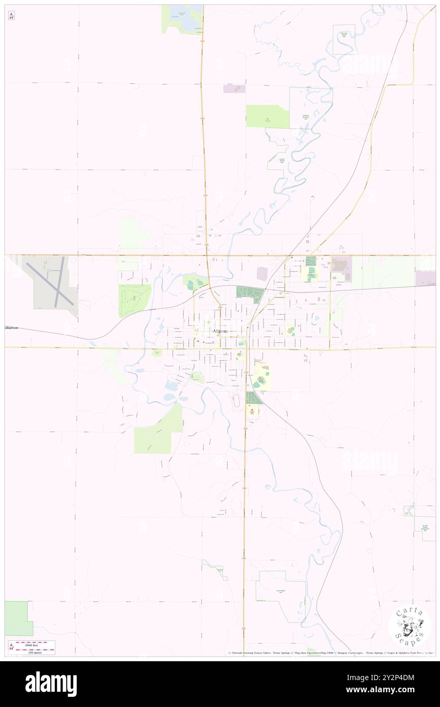 Algona, Kossuth County, US, United States, Iowa, N 43 4' 11'', S 94 13 ...