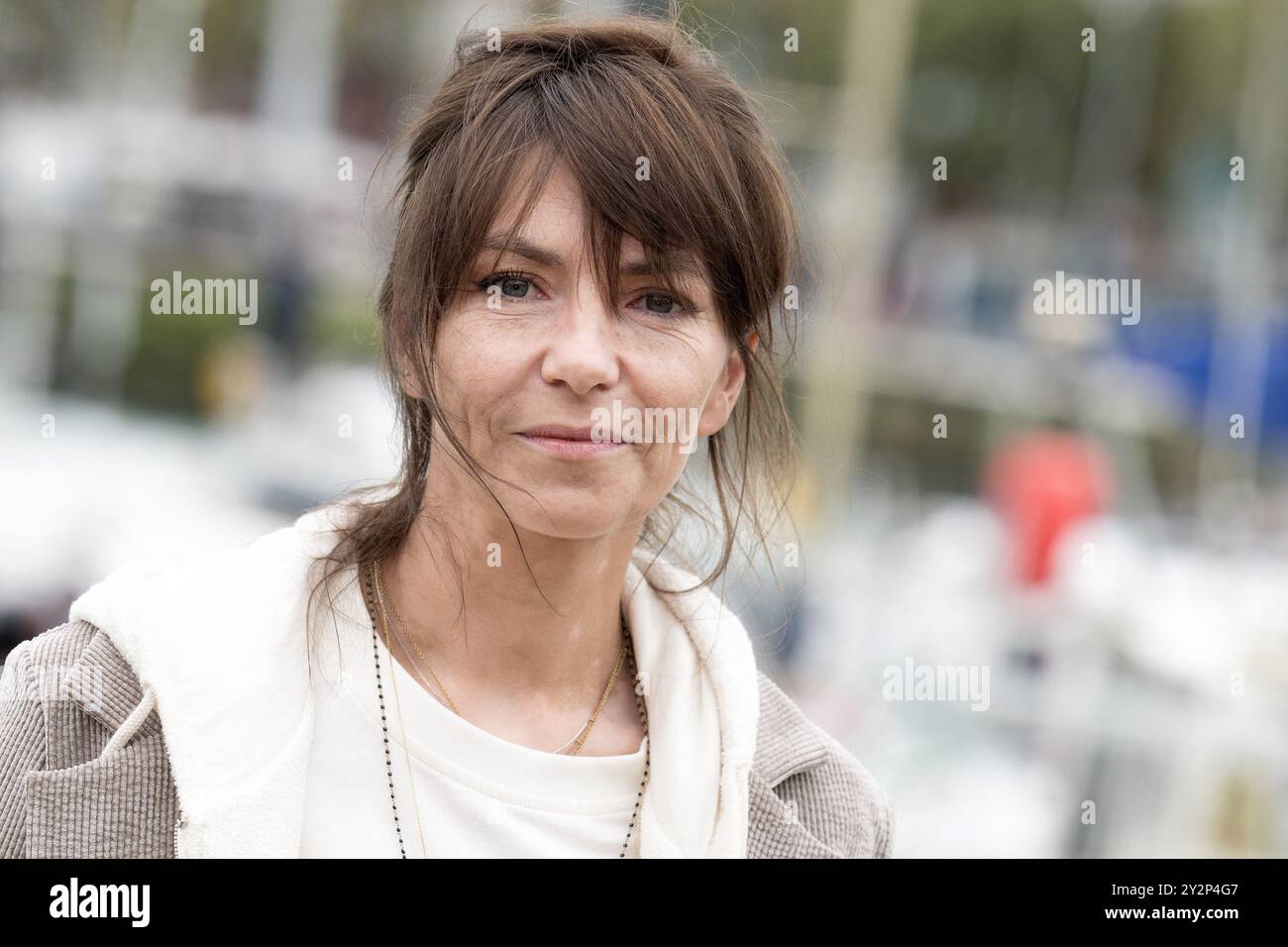 La Rochelle, France. 06th Sep, 2024. Carole Bianic attends the Le ...